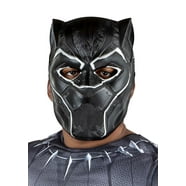 Marvel Black Panther Movie Erik Killmonger Adult Vinyl 3/4 Mask ...