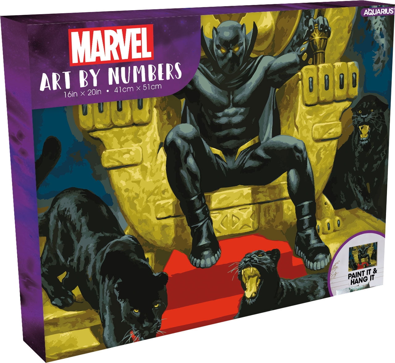 Marvel Black Panther Art by Numbers - Walmart.com