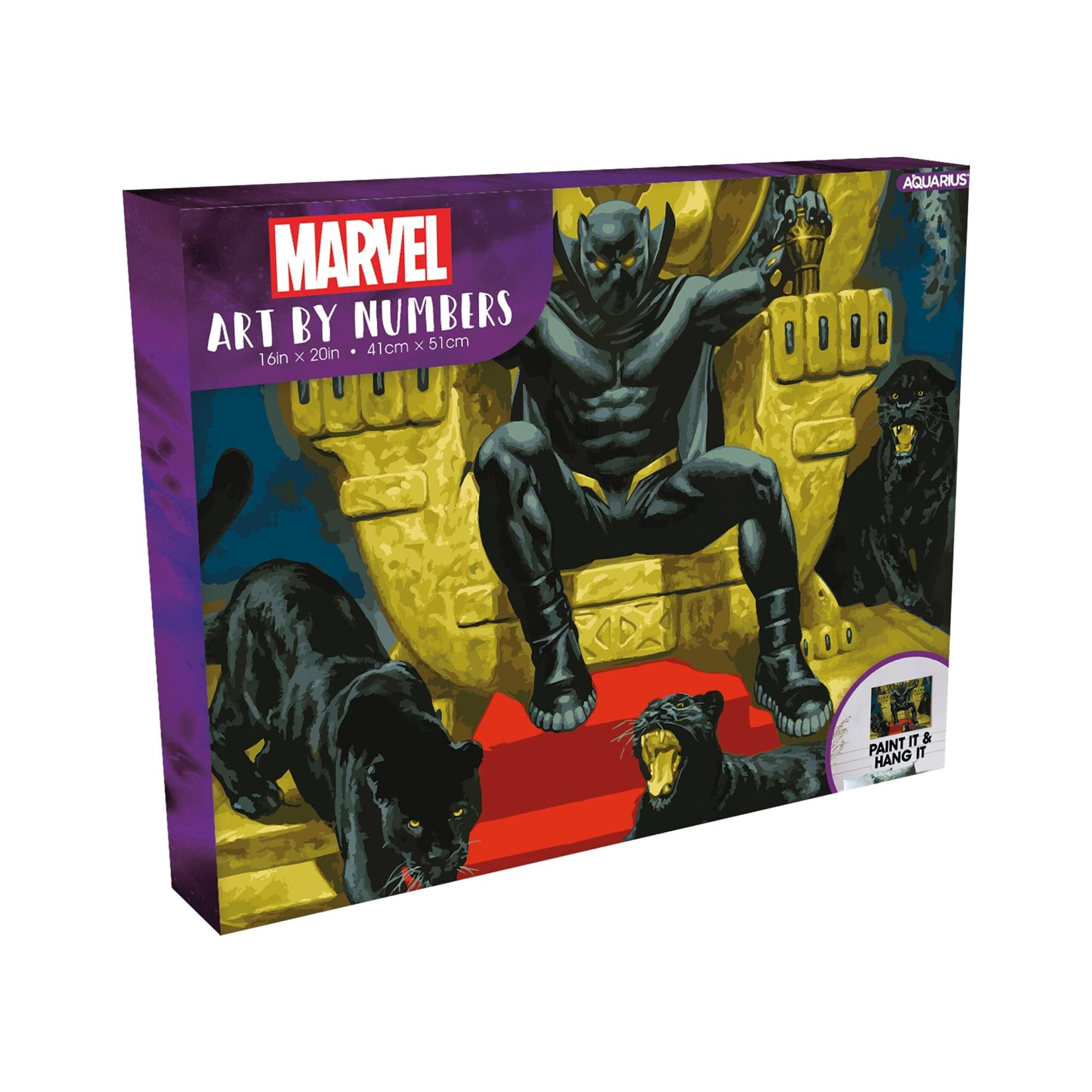Marvel Black Panther Art by Numbers - Walmart.com