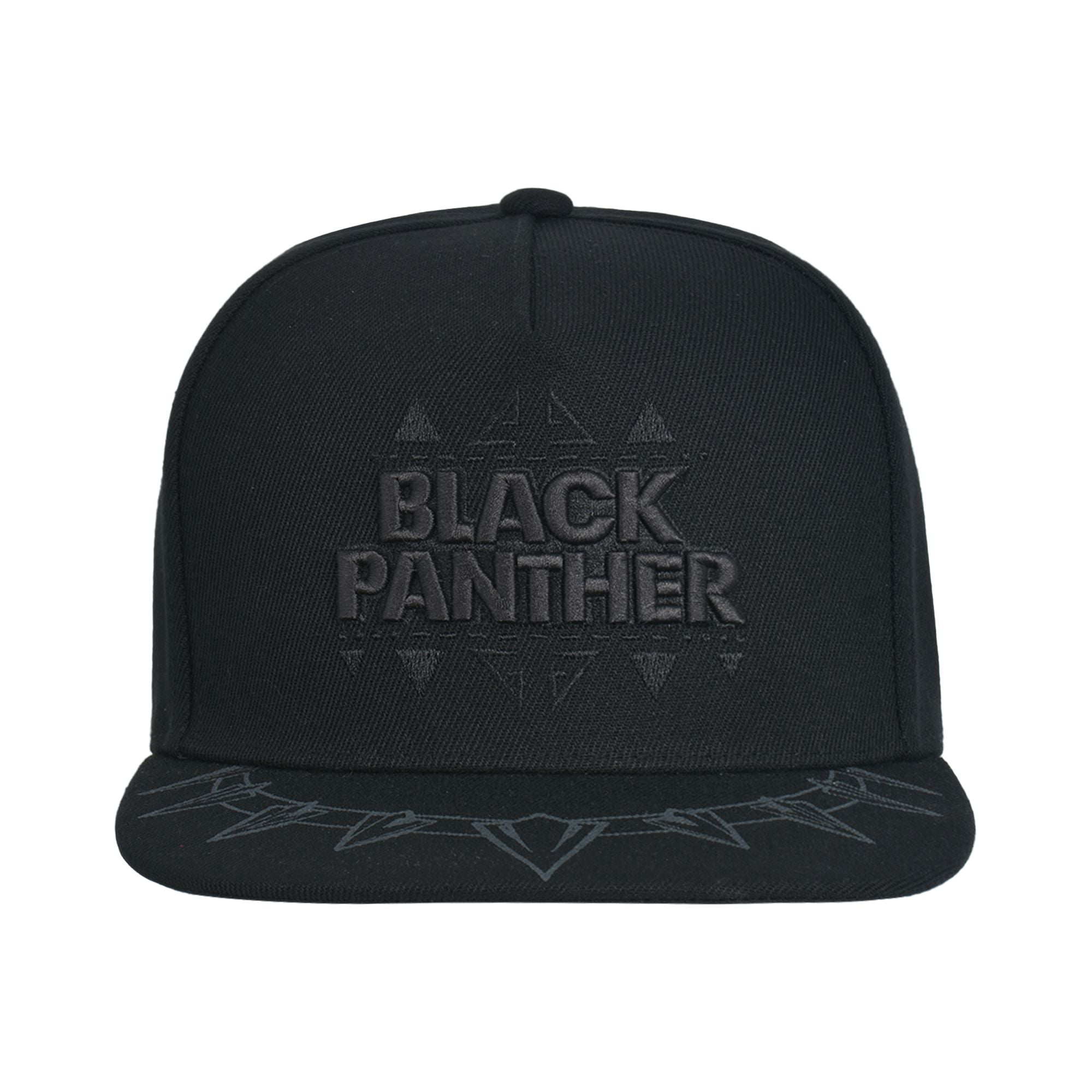 Marvel Black Panther Baseball Cap, Claw Necklace Snapback Flat Brim Hat ...