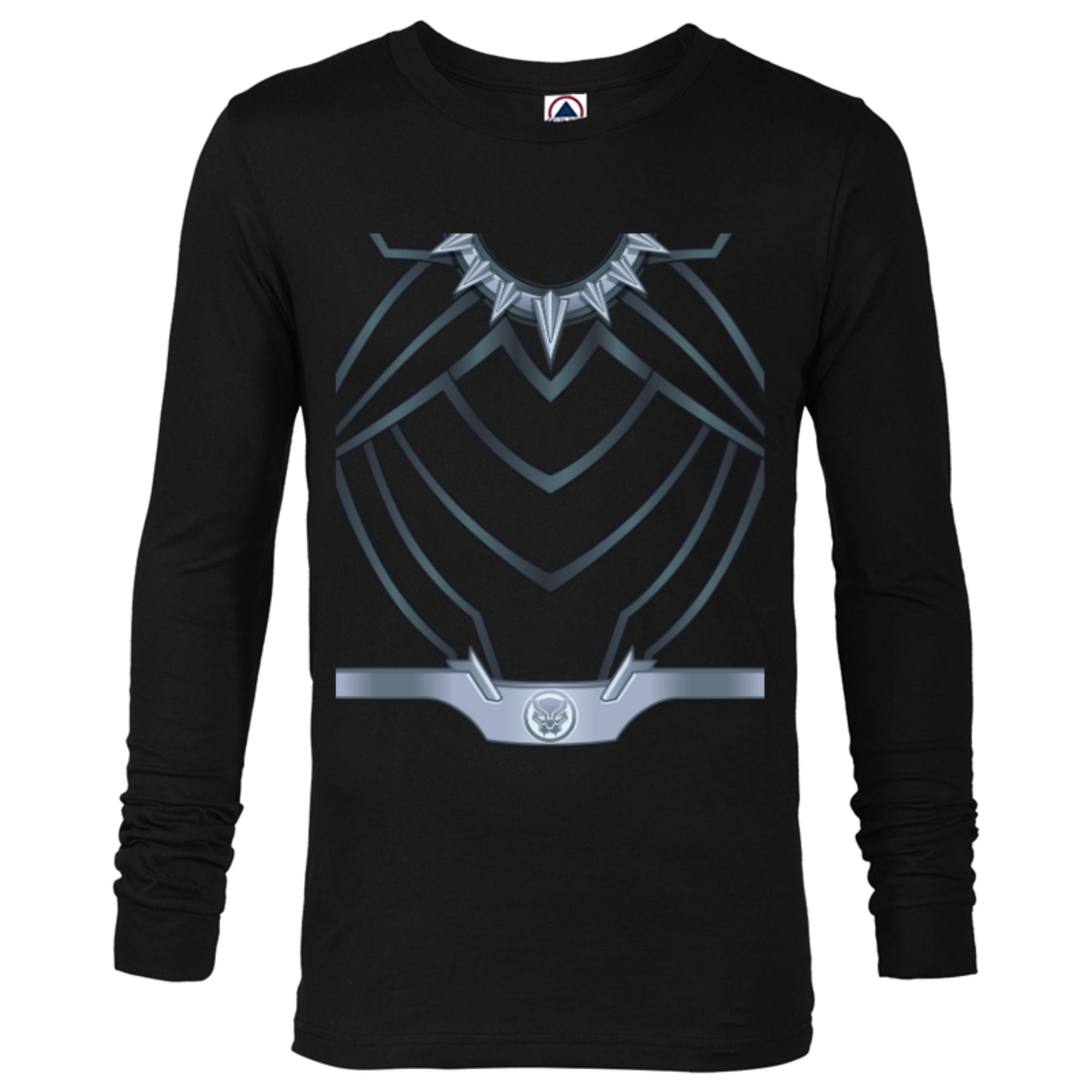 Marvel Black Panther Costume - Long Sleeve T-Shirt for Men - Customized ...
