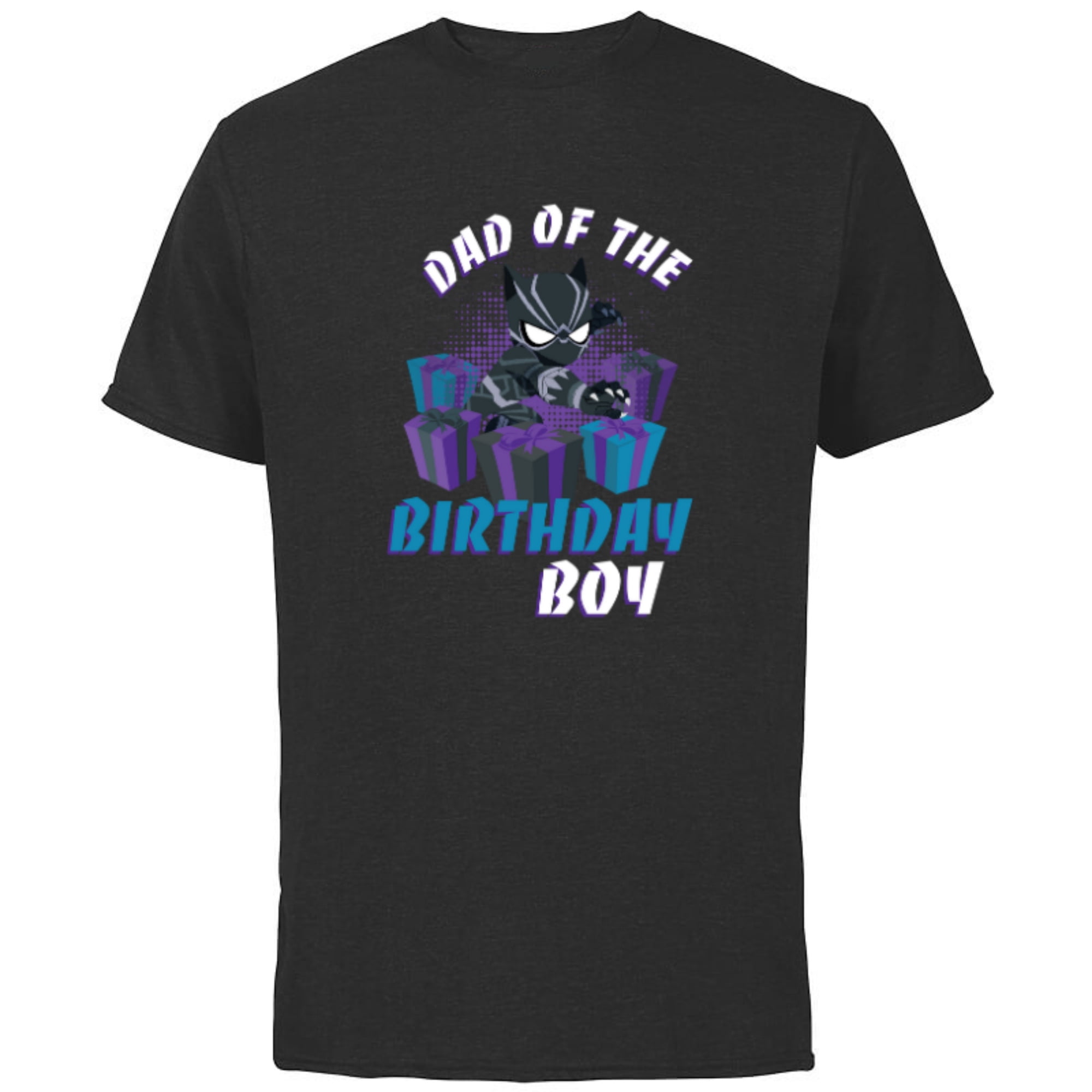 Marvel Black Panther Family Party Dad of the Birthday Boy - Short ...
