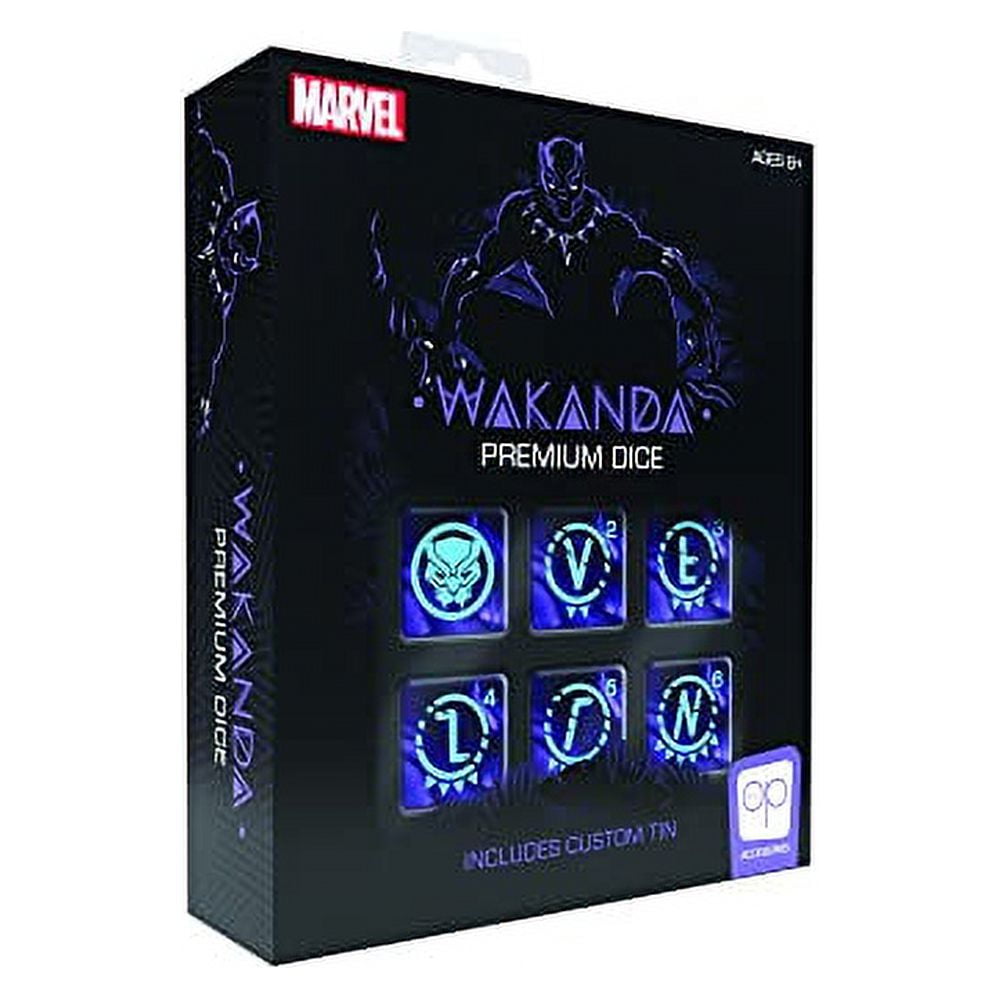 Marvel Black Panther Premium Dice Set - Walmart.com