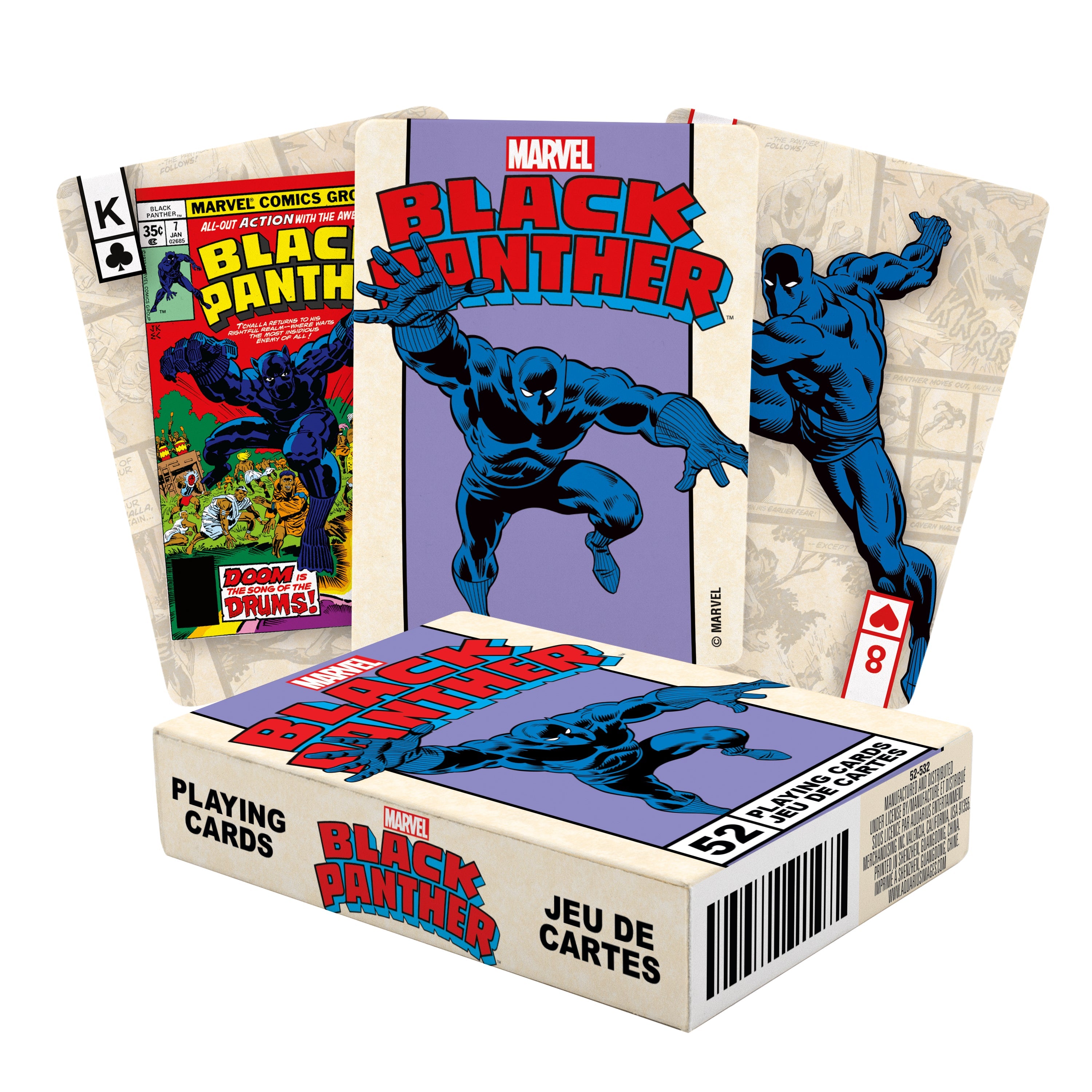Marvel Black Panther Retro Playing Cards - Walmart.com