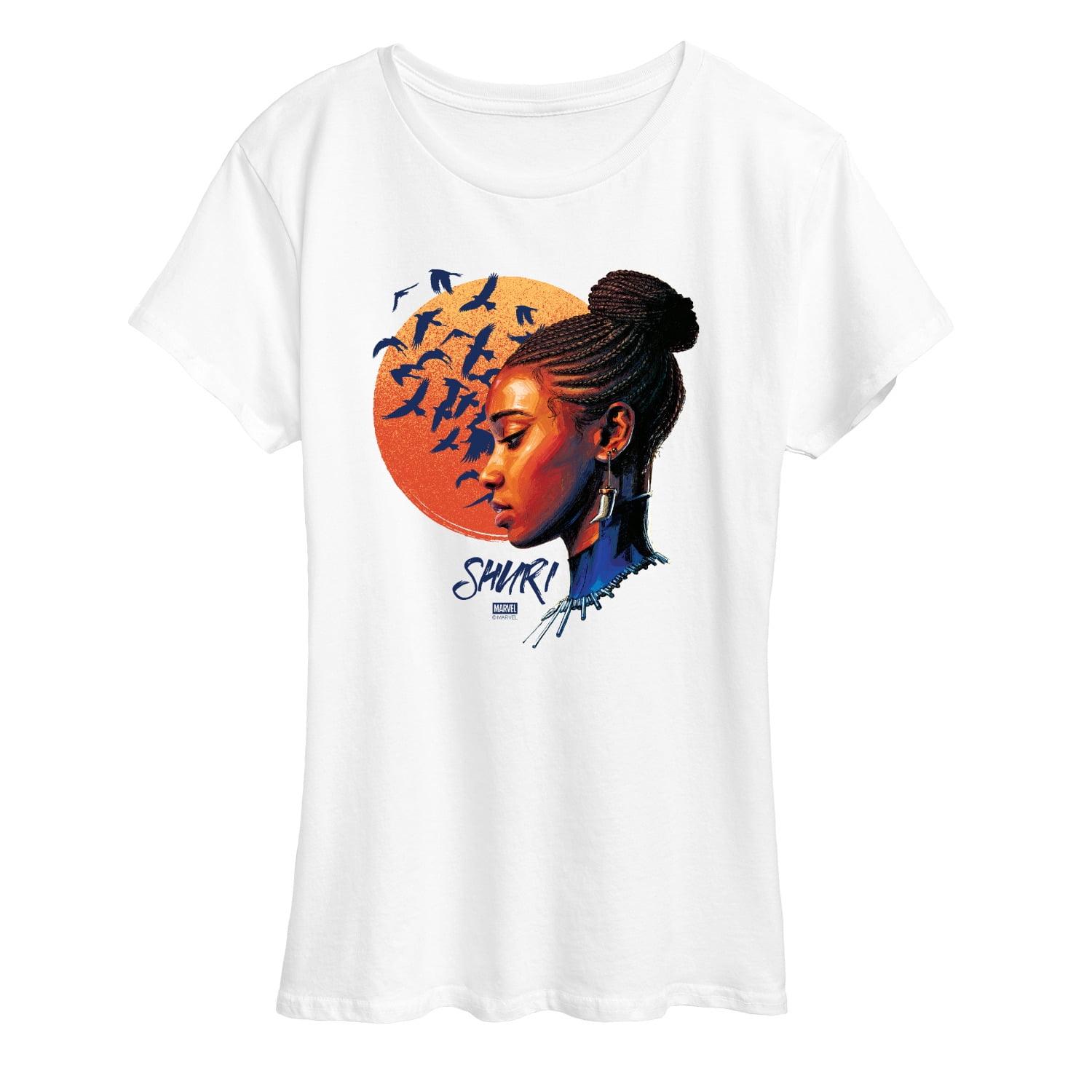 Marvel - Black Panther Shuri Portrait - Women's Short Sleeve Graphic T ...