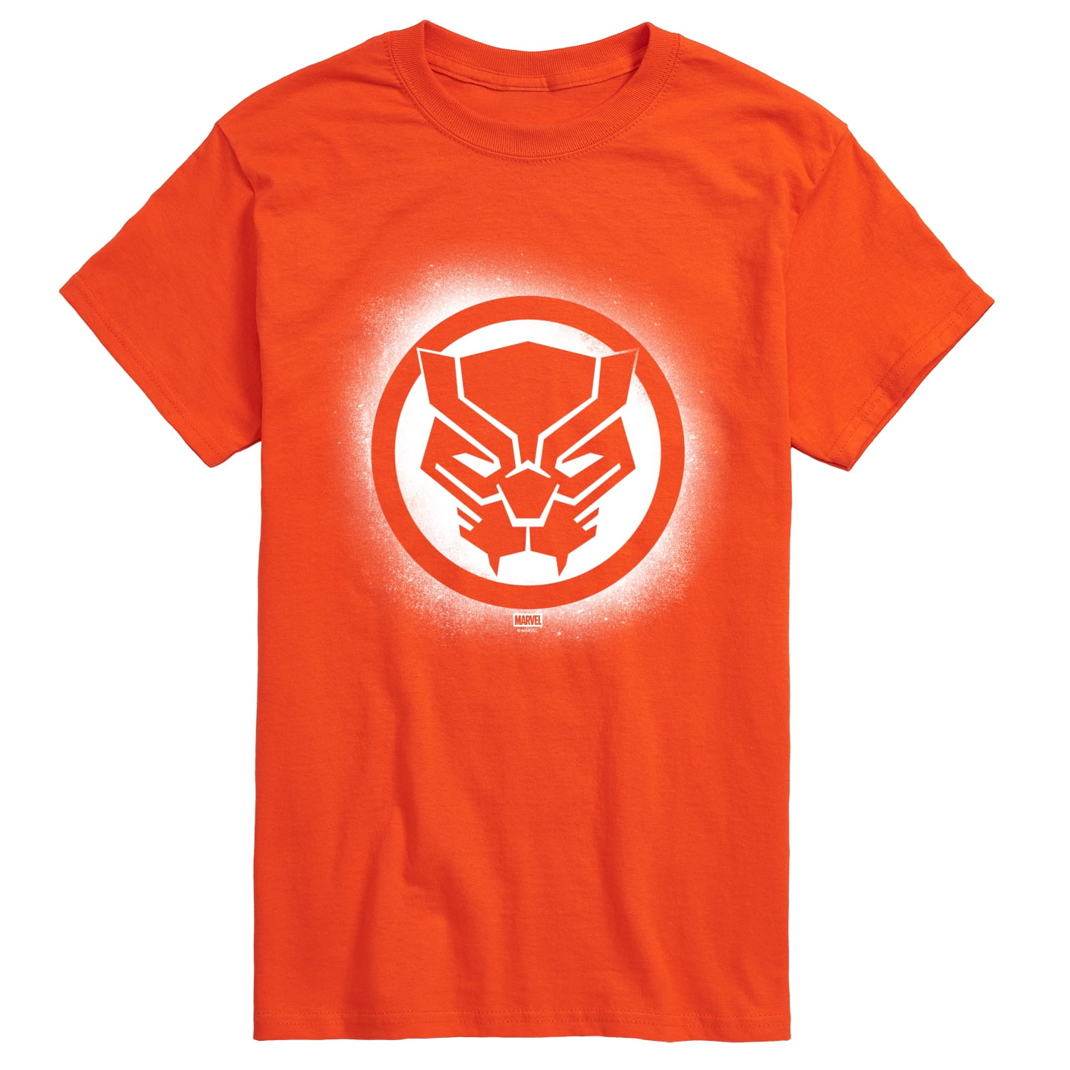 Marvel - Black Panther Spray Paint Logo - Men's Short Sleeve Graphic T ...