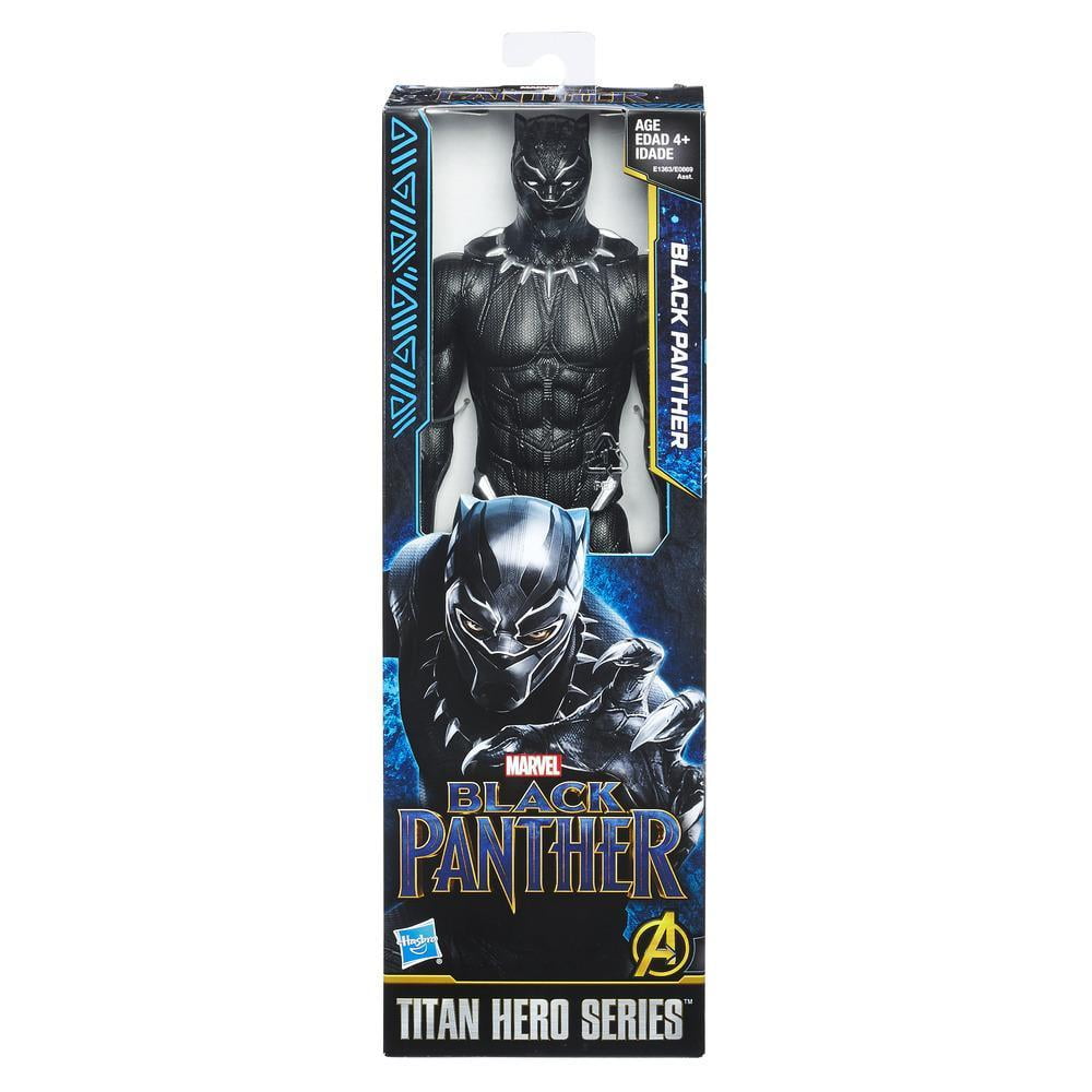 Marvel, Black Panther Action Figure, 12-inch, Titan Hero Series ...
