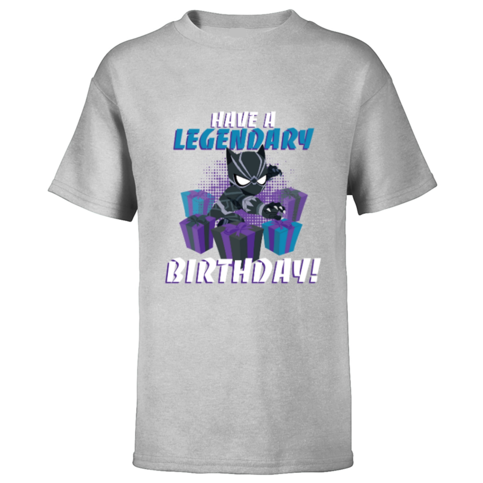 Marvel Black Panther Toony Have a Legendary Birthday - Short Sleeve T ...