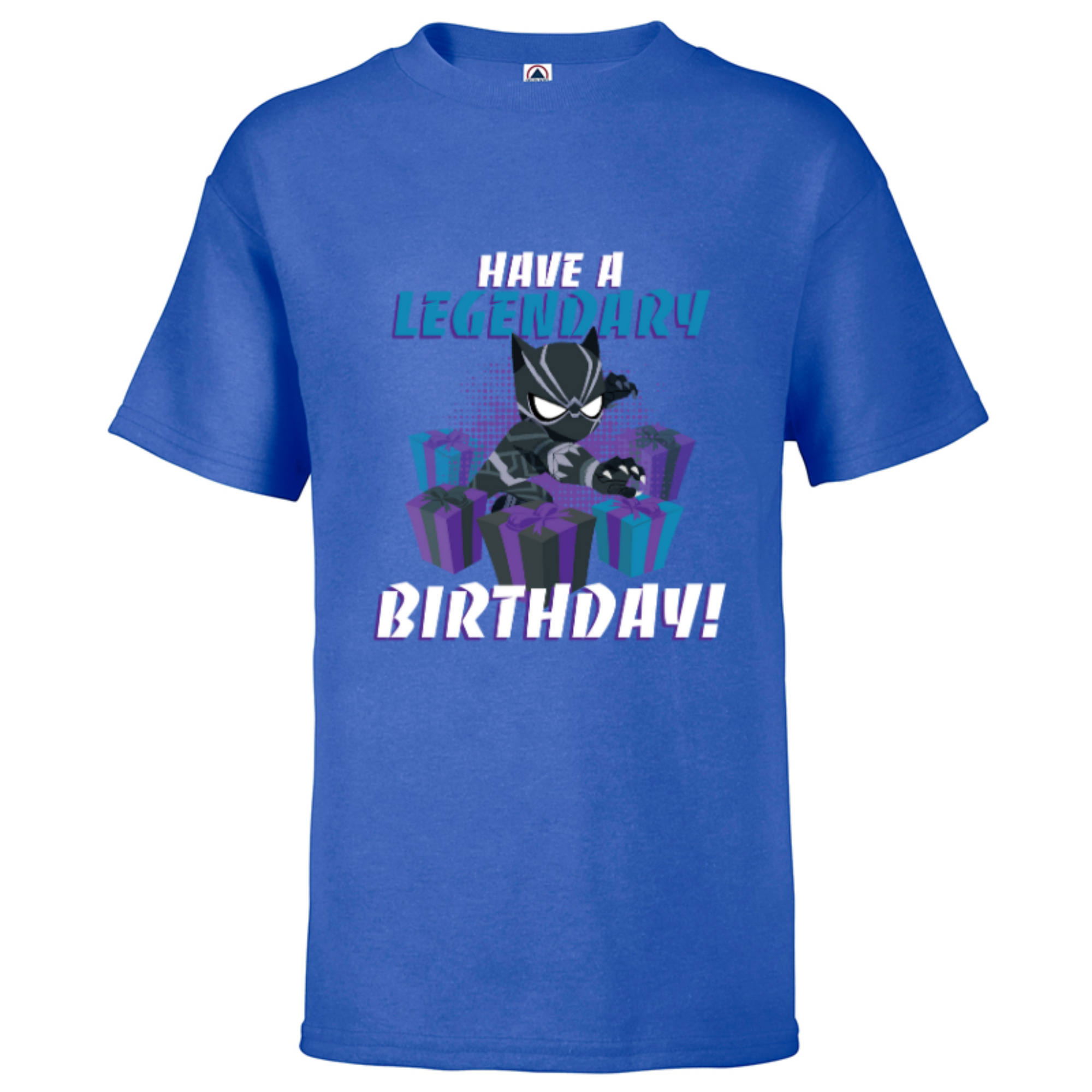 Marvel Black Panther Toony Have a Legendary Birthday - Short Sleeve T ...