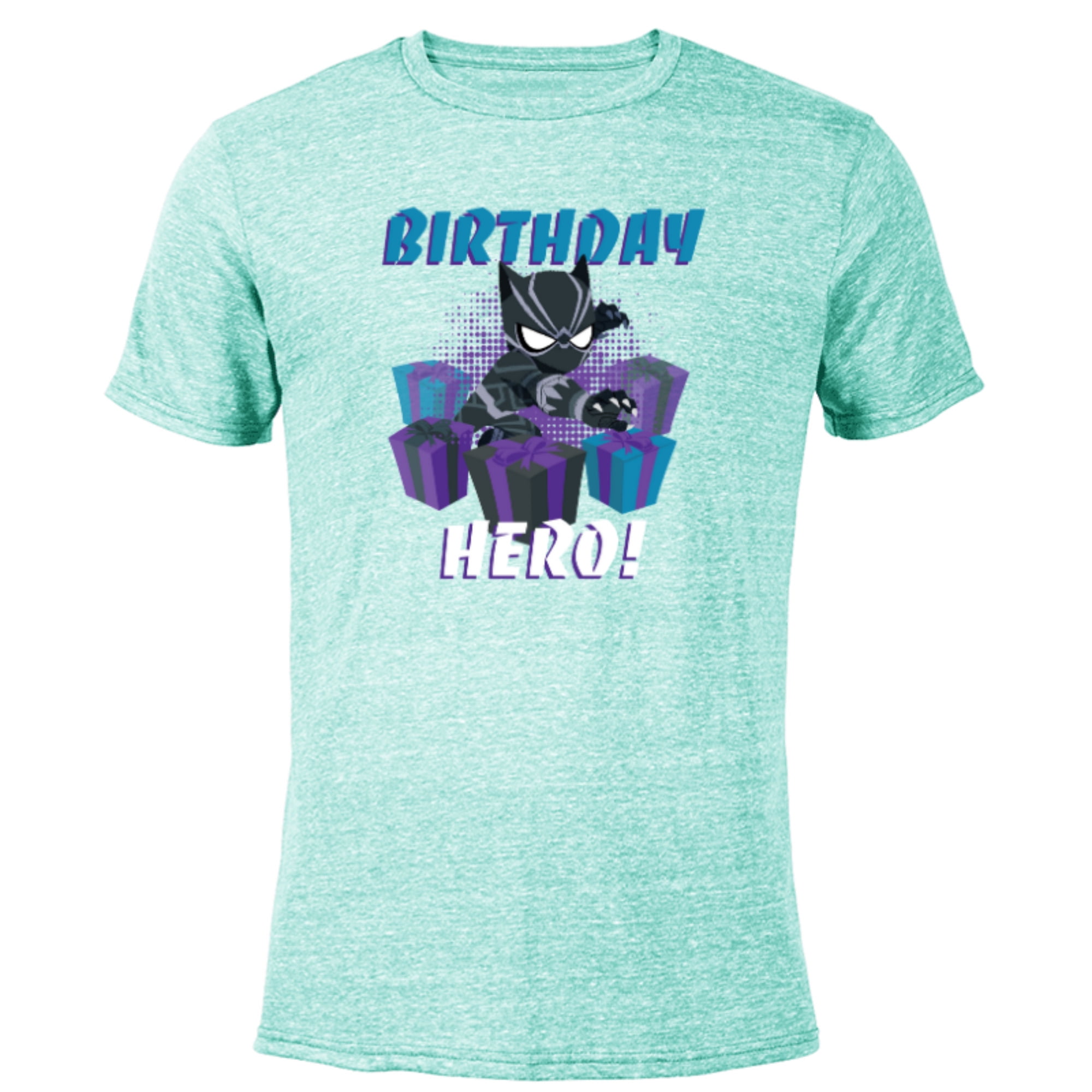 Marvel Black Panther Toony Party Birthday Hero - Short Sleeve Blended T ...