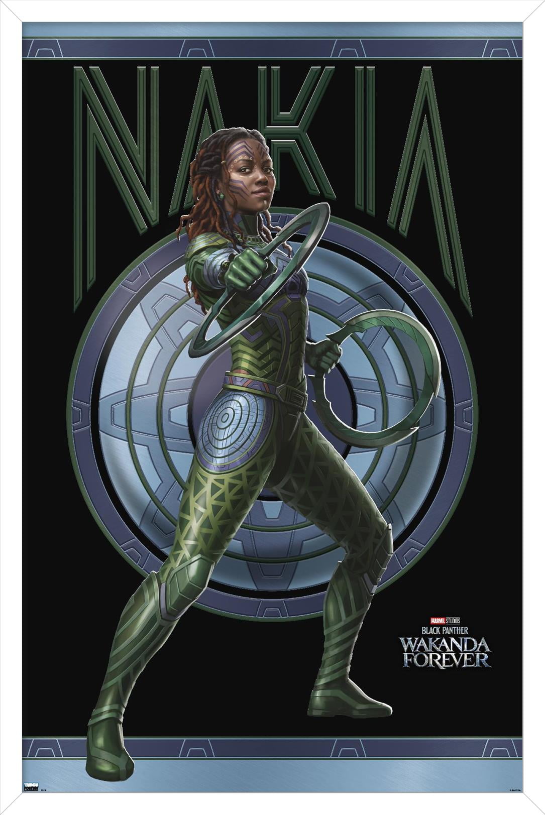 Marvel Black Panther Wakanda Forever Nakia Wall Poster 22 375 X 34