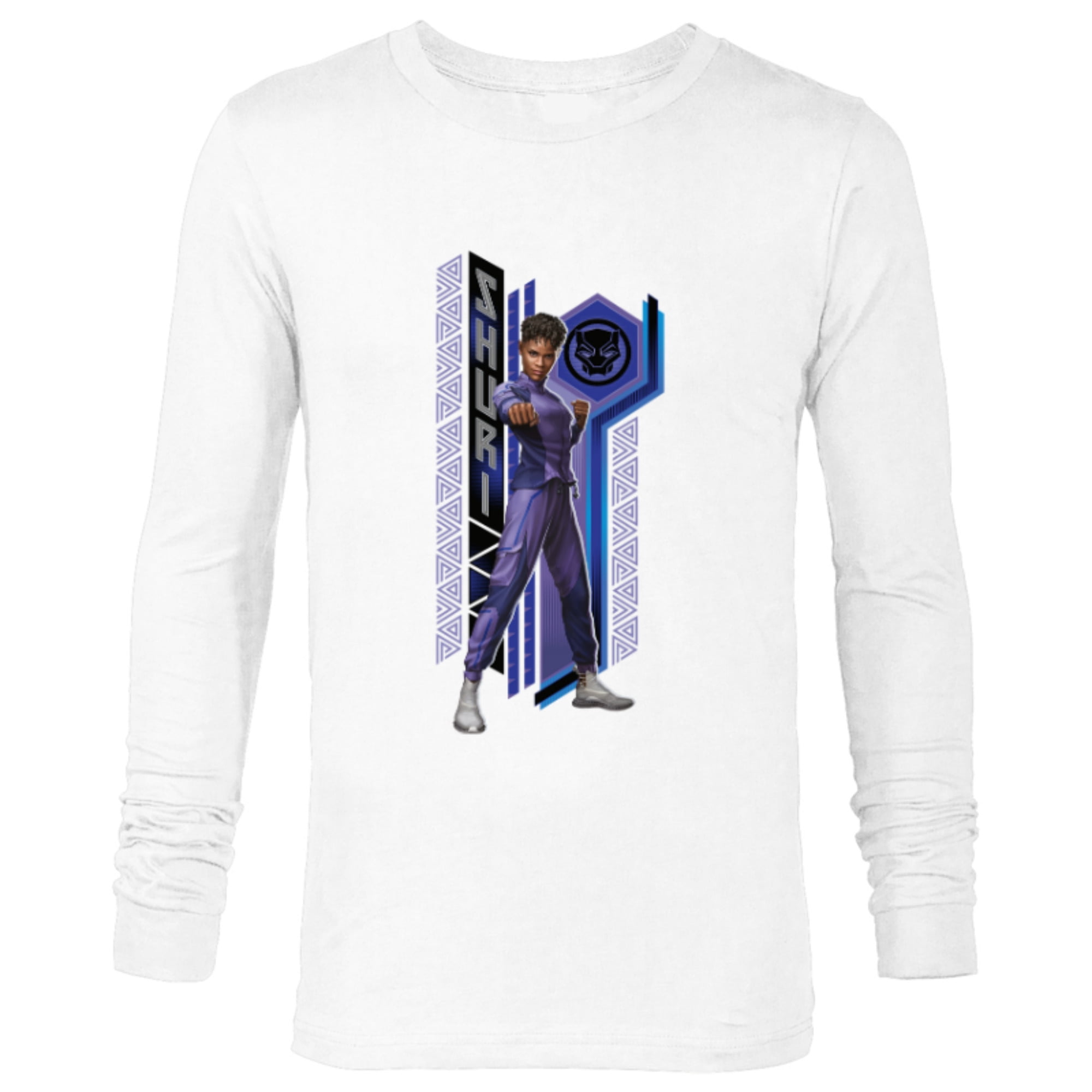 Marvel Black Panther: Wakanda Forever Shuri Fist Pose - Long Sleeve T ...