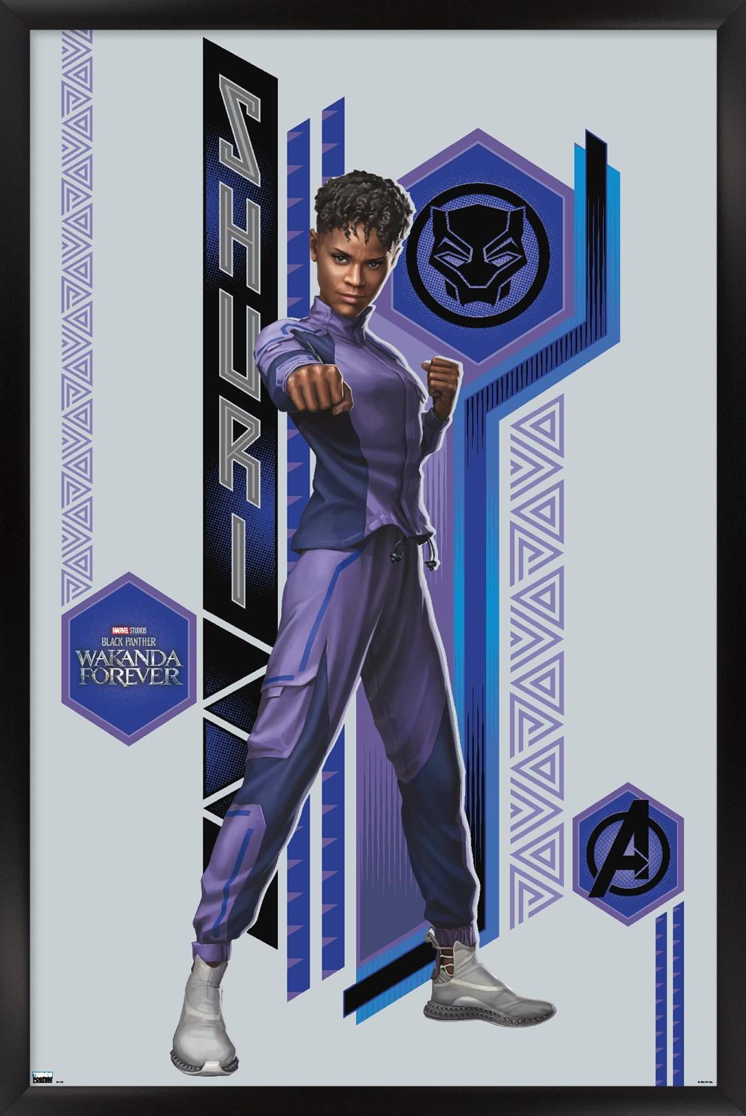 Marvel Black Panther: Wakanda Forever - Shuri Wall Poster, 22.375" x 34 ...