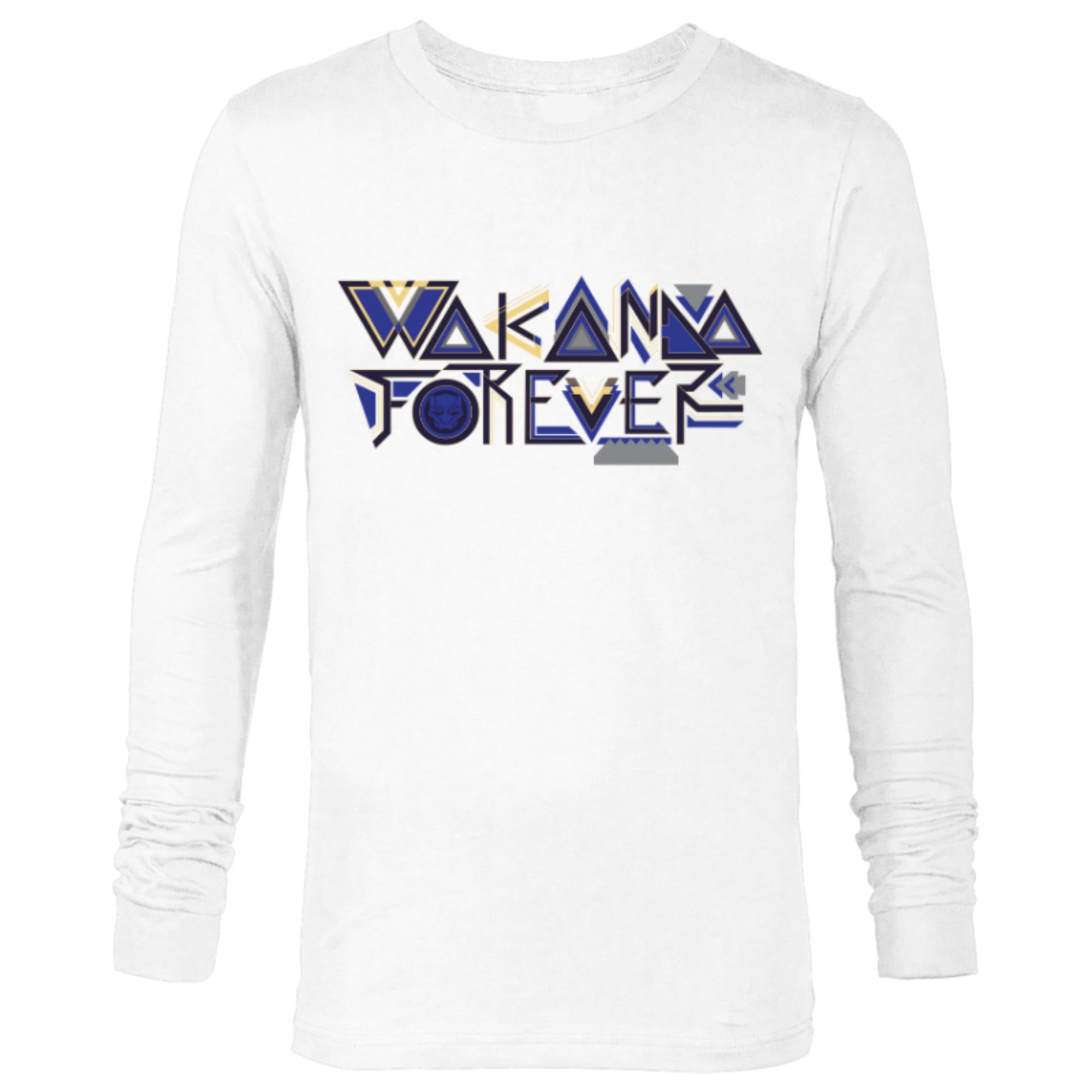 Marvel Black Panther: Wakanda Forever Wakandan Icon Title - Long Sleeve ...