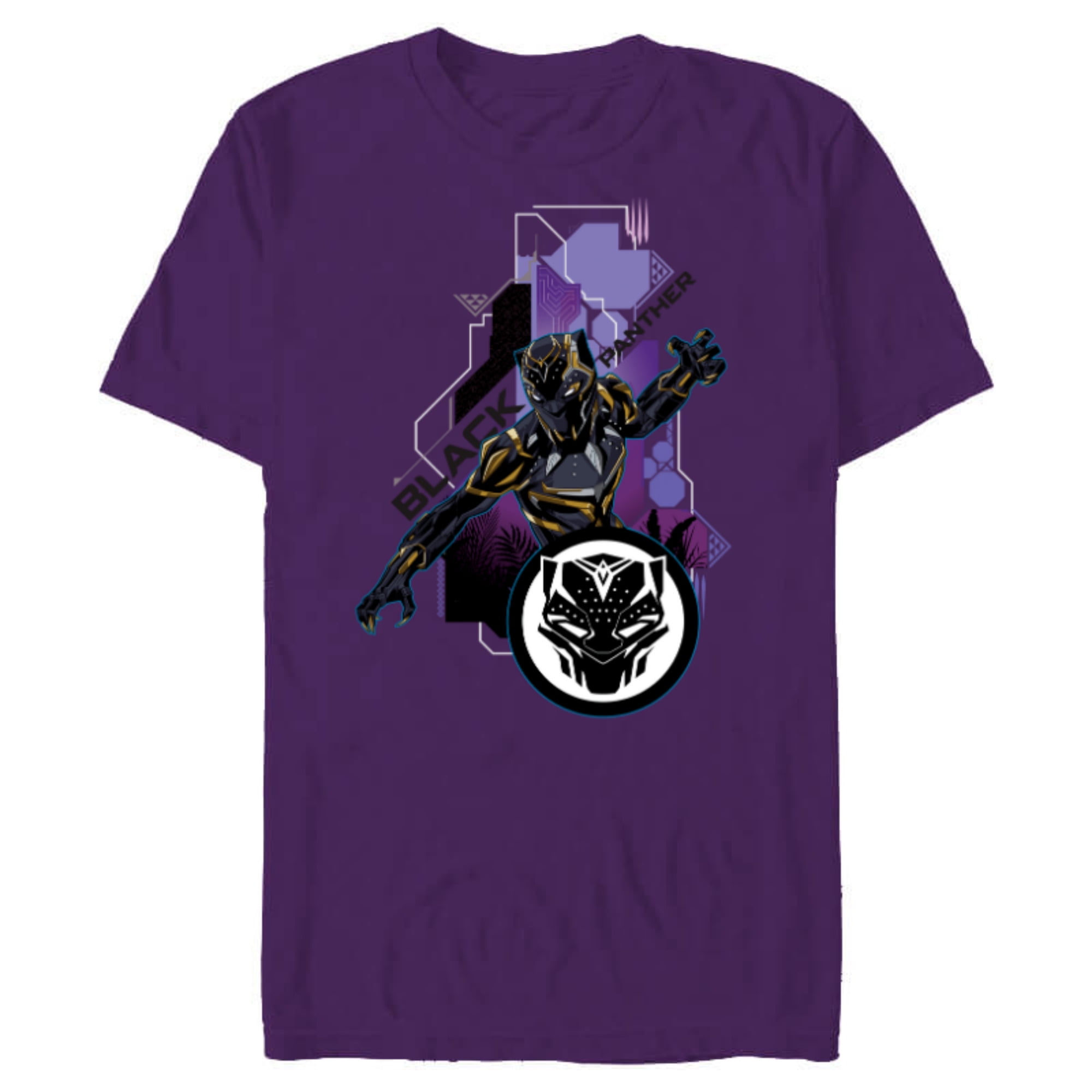 Marvel Black Panther Wakanda Tech Suit and Panther Mask Icon - Short ...