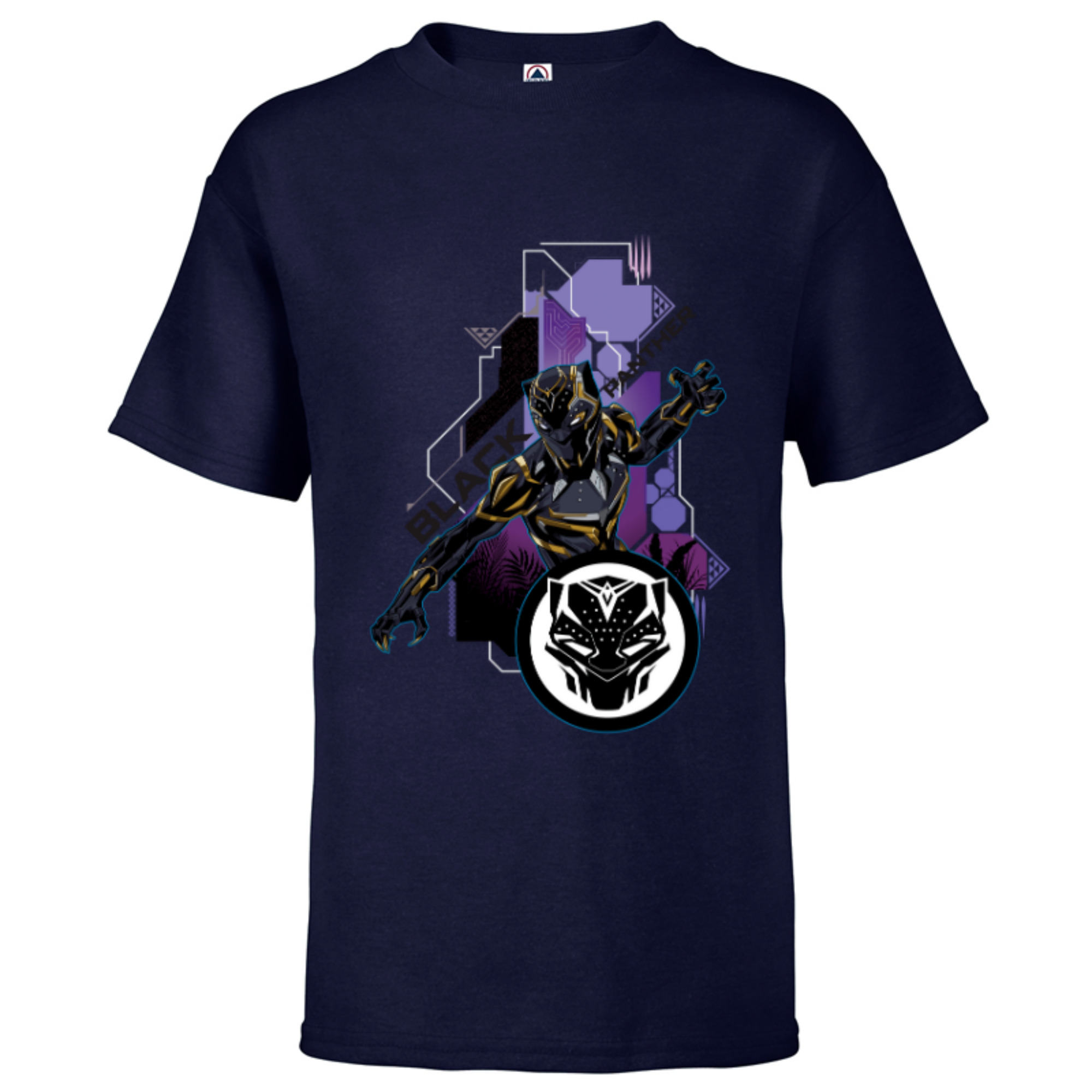 Marvel Black Panther Wakanda Tech Suit and Panther Mask Icon - Short ...