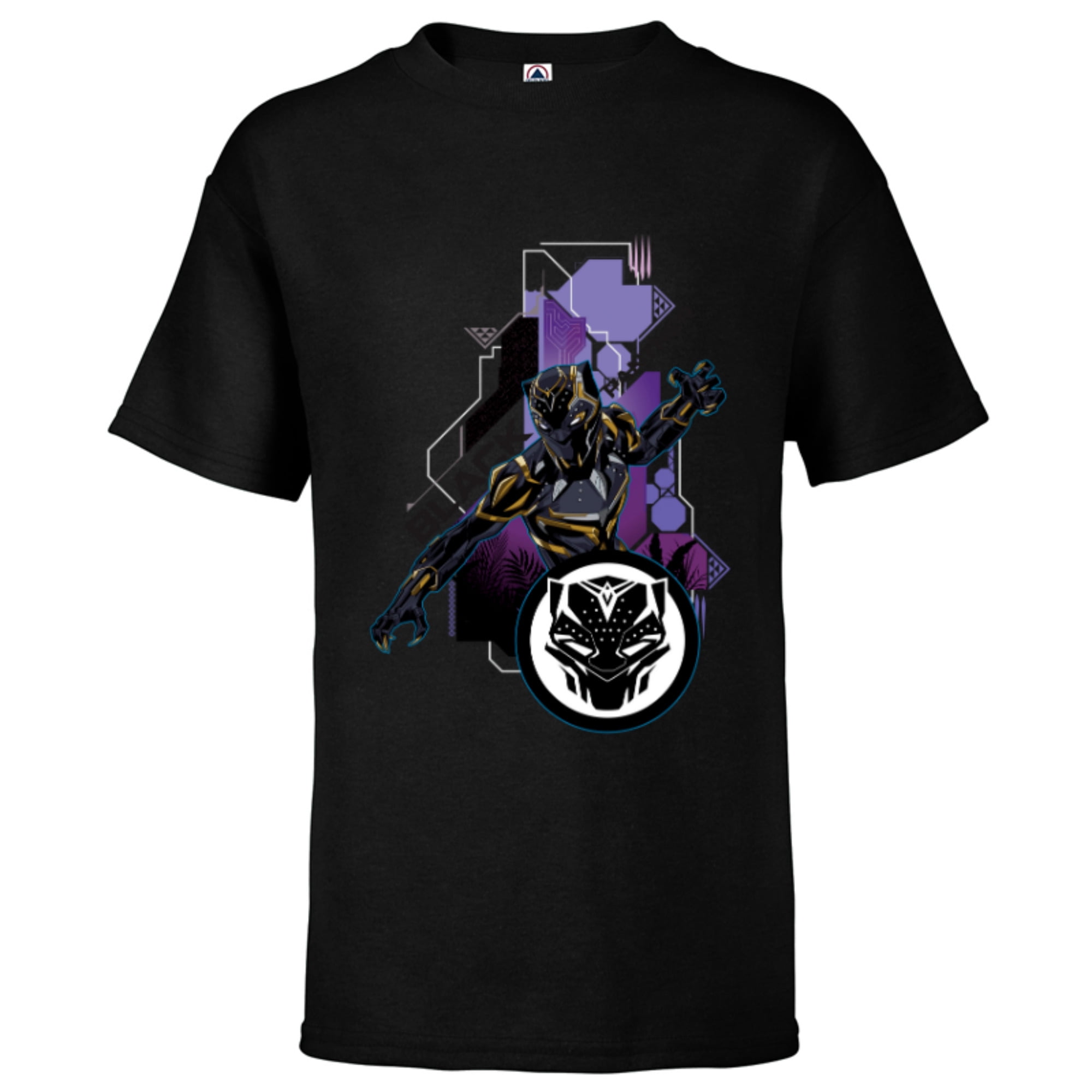 Marvel Black Panther Wakanda Tech Suit and Panther Mask Icon - Short ...