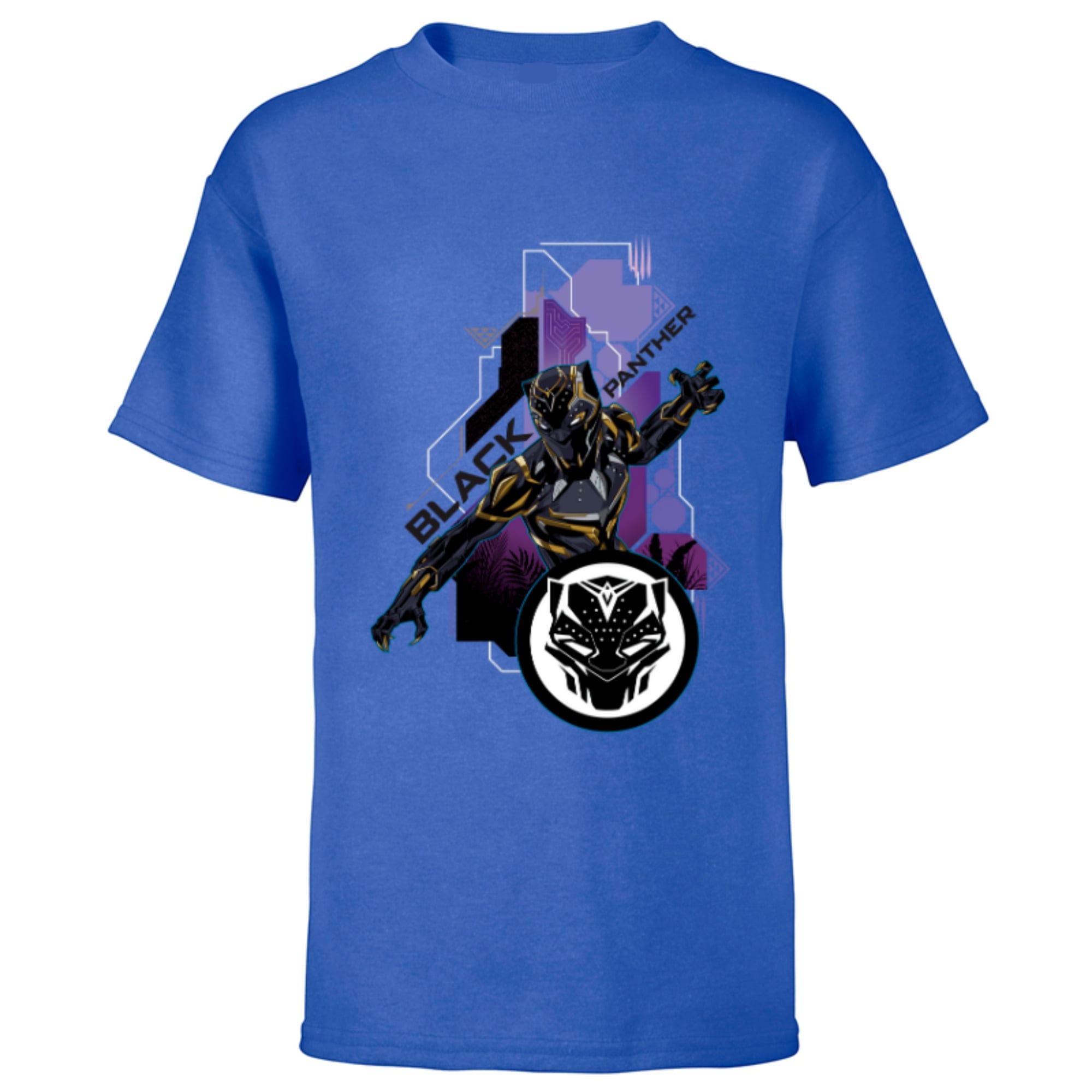 Marvel Black Panther Wakanda Tech Suit and Panther Mask Icon - Short ...