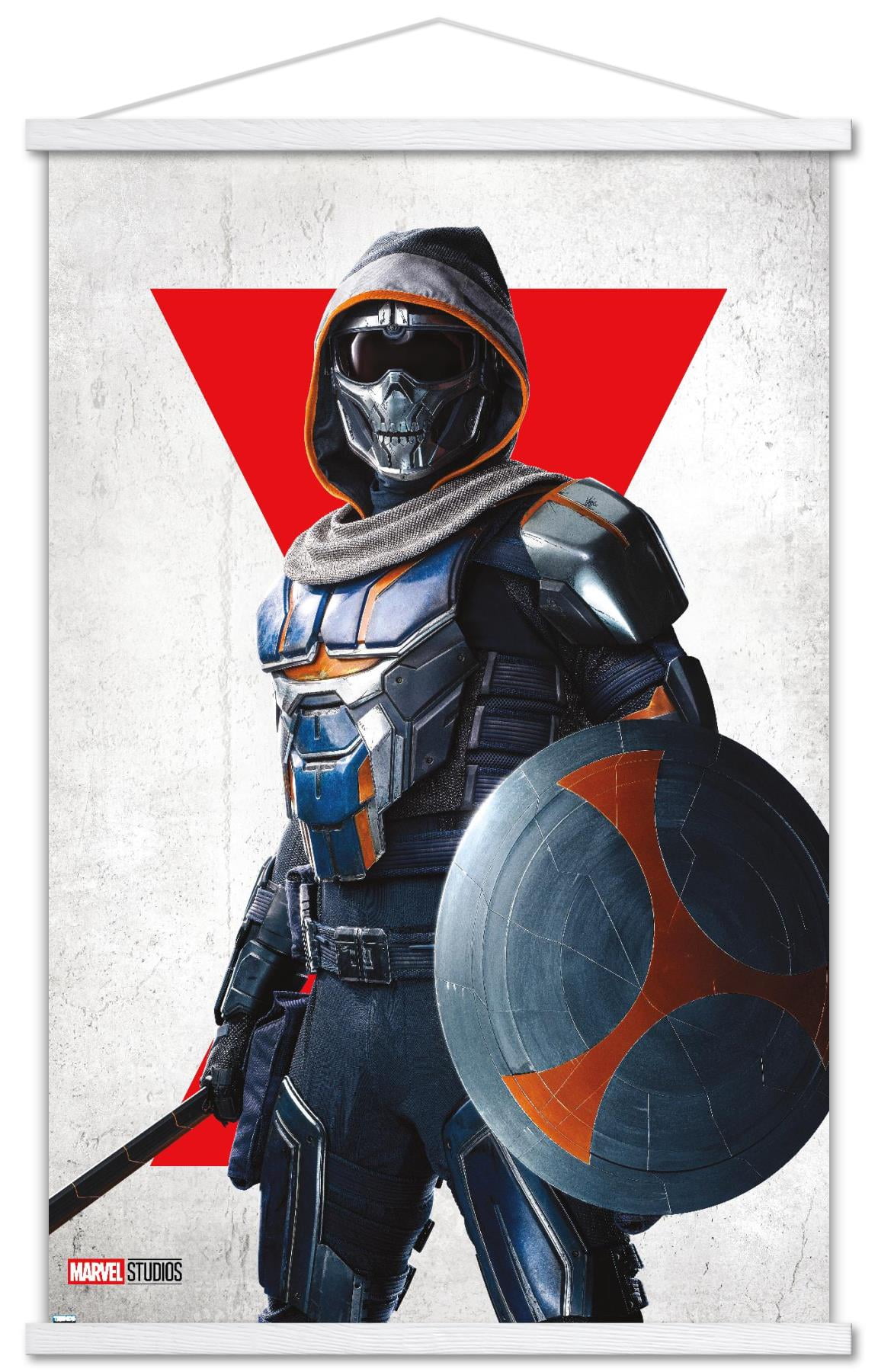 Marvel Black Widow - Taskmaster One Sheet Wall Poster with Wooden ...