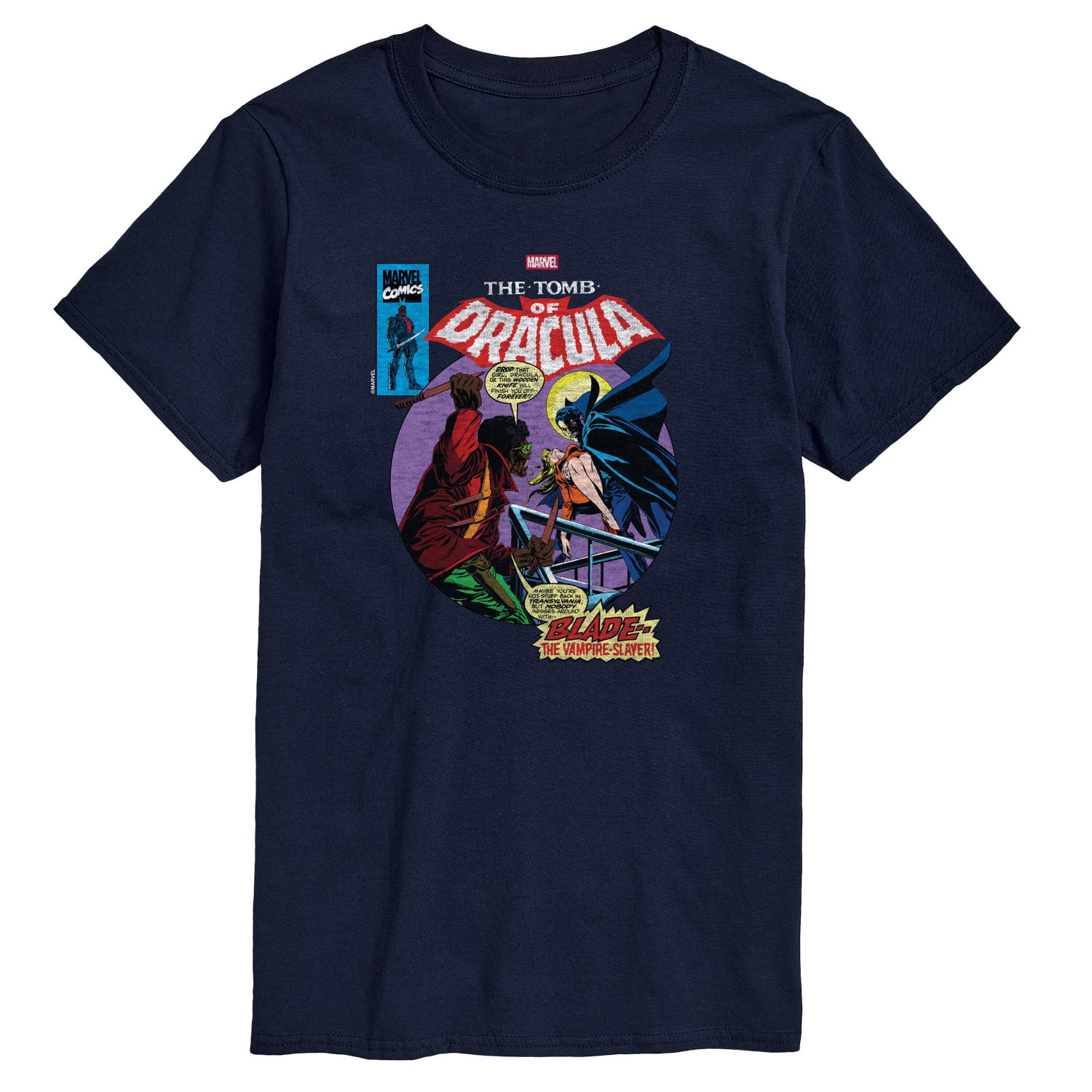 Marvel - Blade Cover - Men's Short Sleeve Graphic T-Shirt - Walmart.com