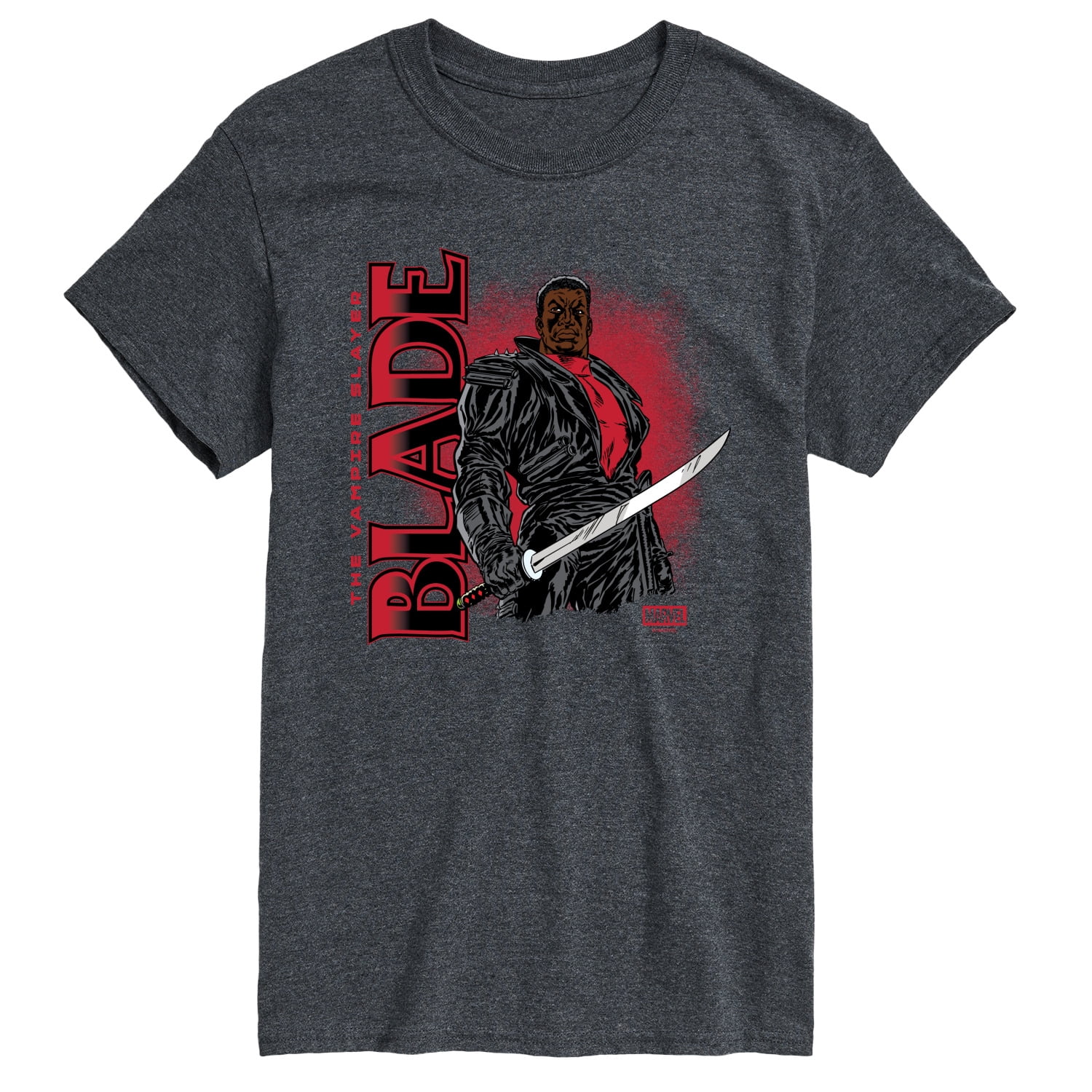 Marvel - Blade With Logo - Men's Short Sleeve Graphic T-Shirt - Walmart.com