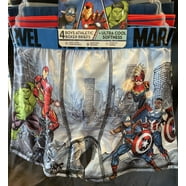 Boy's Marvel Avengers 3-Pack Underoos Poly Boxer Brief - Walmart.com