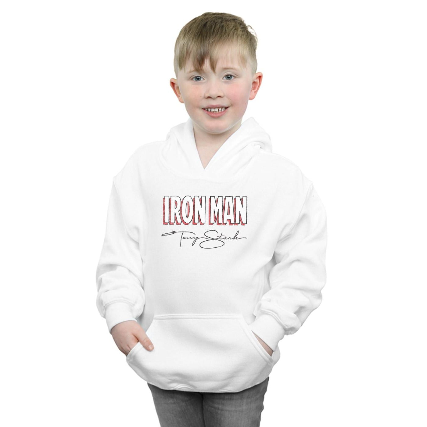 Marvel Boys Iron Man AKA Tony Stark Hoodie - Walmart.com