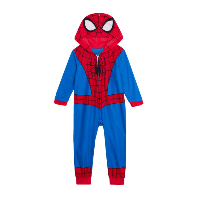 Marvel Spider-Man Kids Pajama PJS - Boys' Fleece Costume Cosplay ...