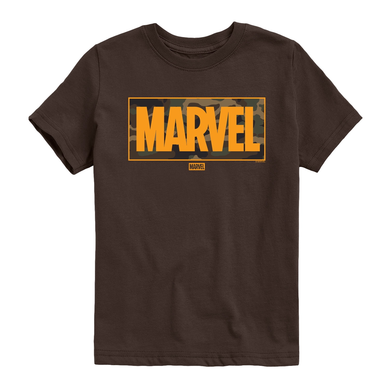 Marvel - Camo Logo - Youth Boys Short Sleeve Graphic T-Shirt - Walmart.com