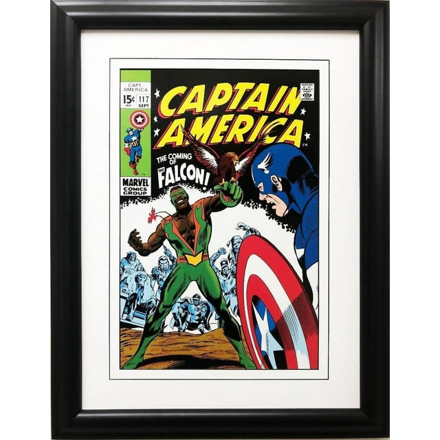 Marvel "Captain America" #117 Framed Comic Book Poster Art Generic ...