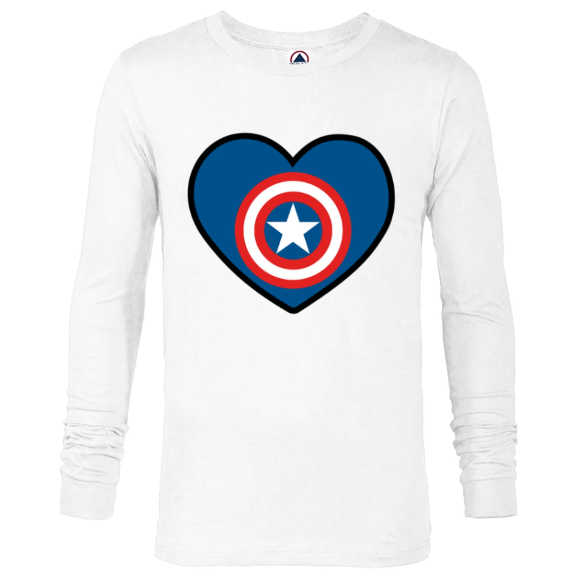 Marvel Captain America Avengers Heart Love Valentine’s Day - Long ...