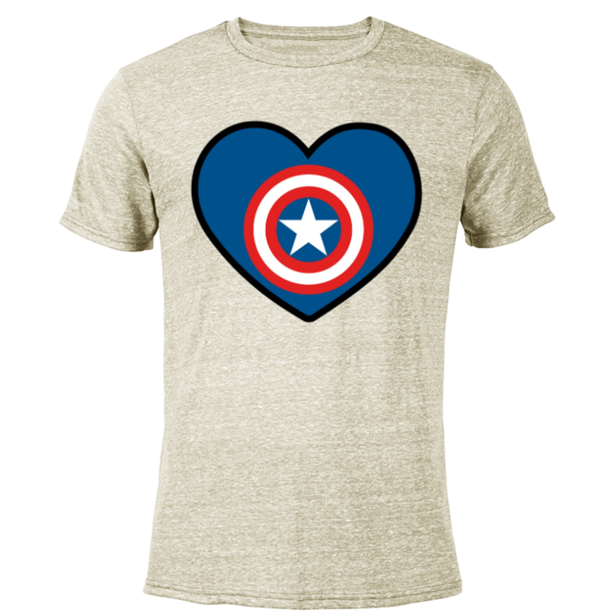 Marvel Captain America Avengers Heart Love Valentine’s Day - Short ...