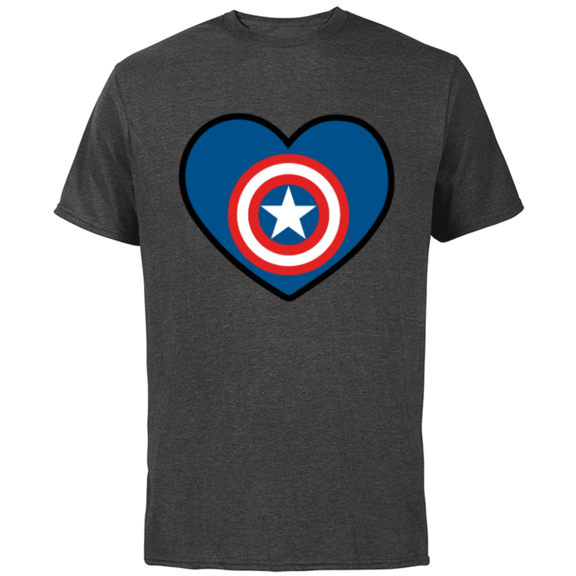 Marvel Captain America Avengers Heart Love Valentine’s Day - Short ...