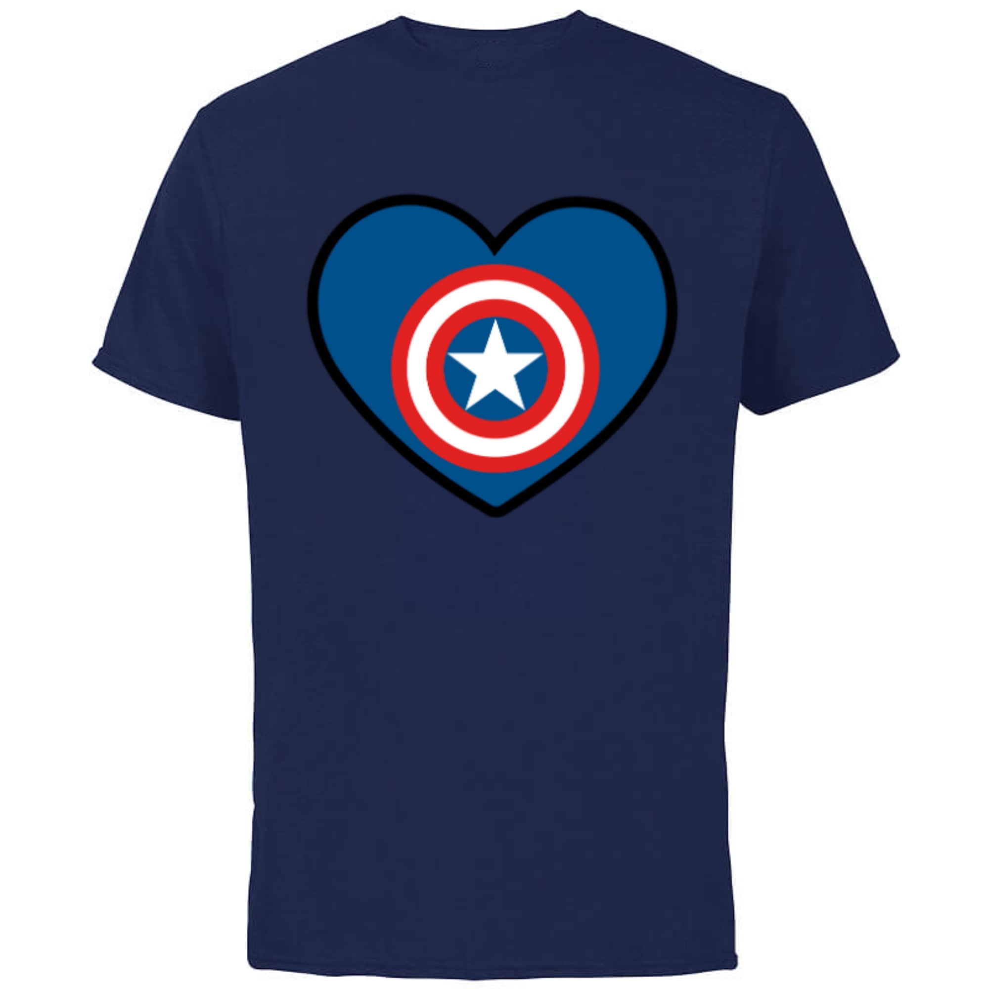 Marvel Captain America Avengers Heart Love Valentine’s Day - Short ...