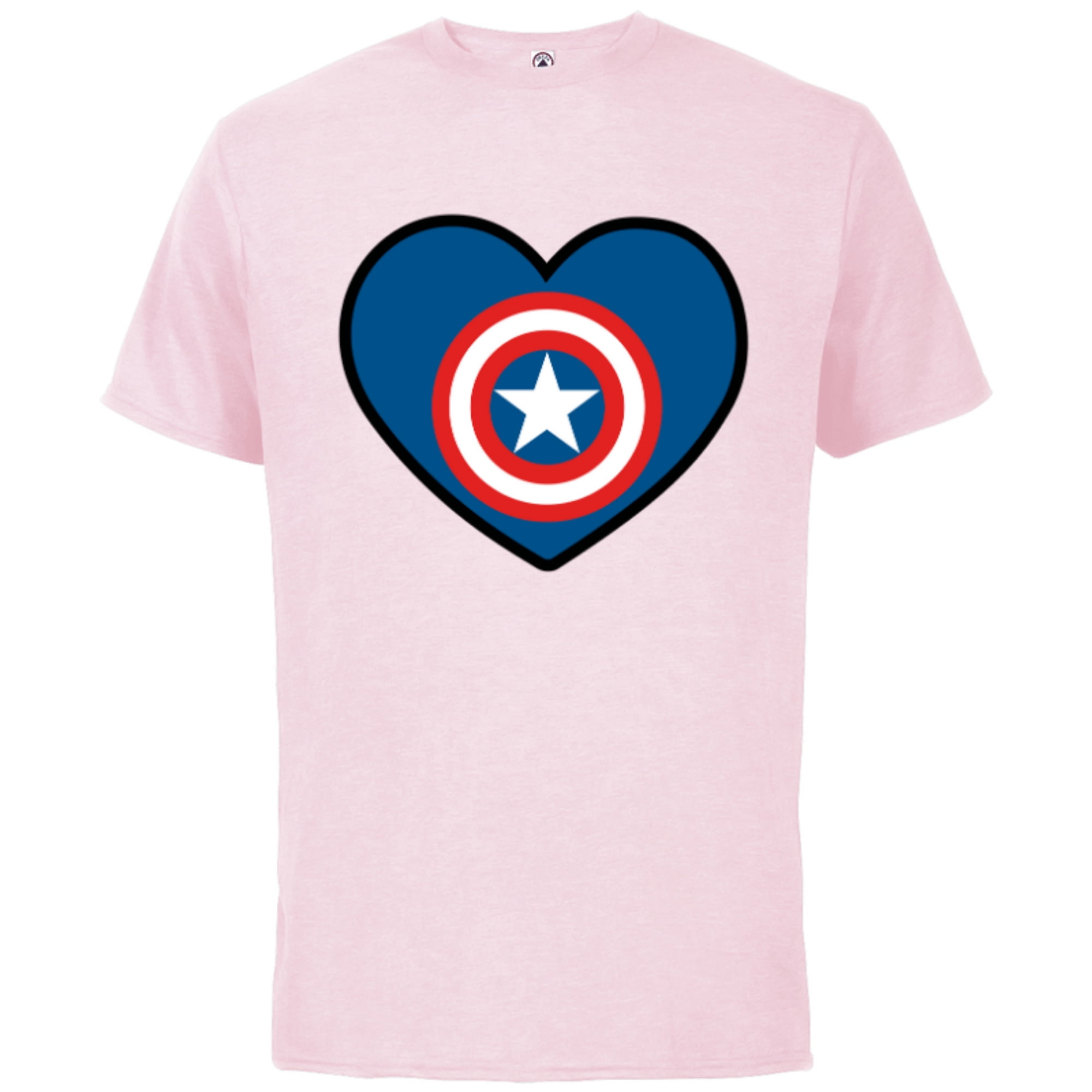 Marvel Captain America Avengers Heart Love Valentine’s Day - Short ...