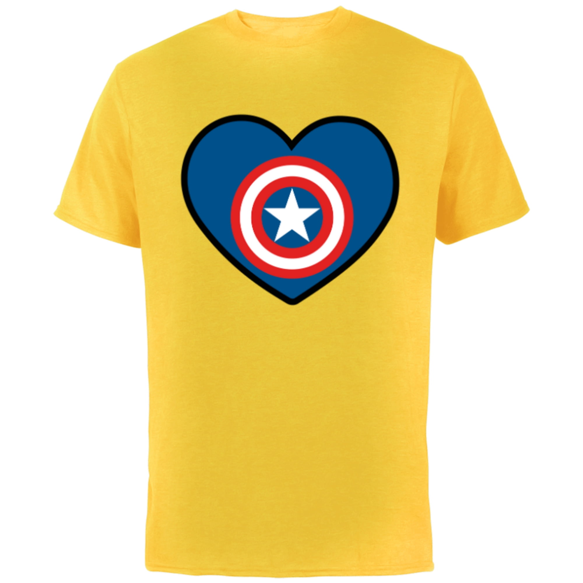 Marvel Captain America Avengers Heart Love Valentine’s Day - Short ...