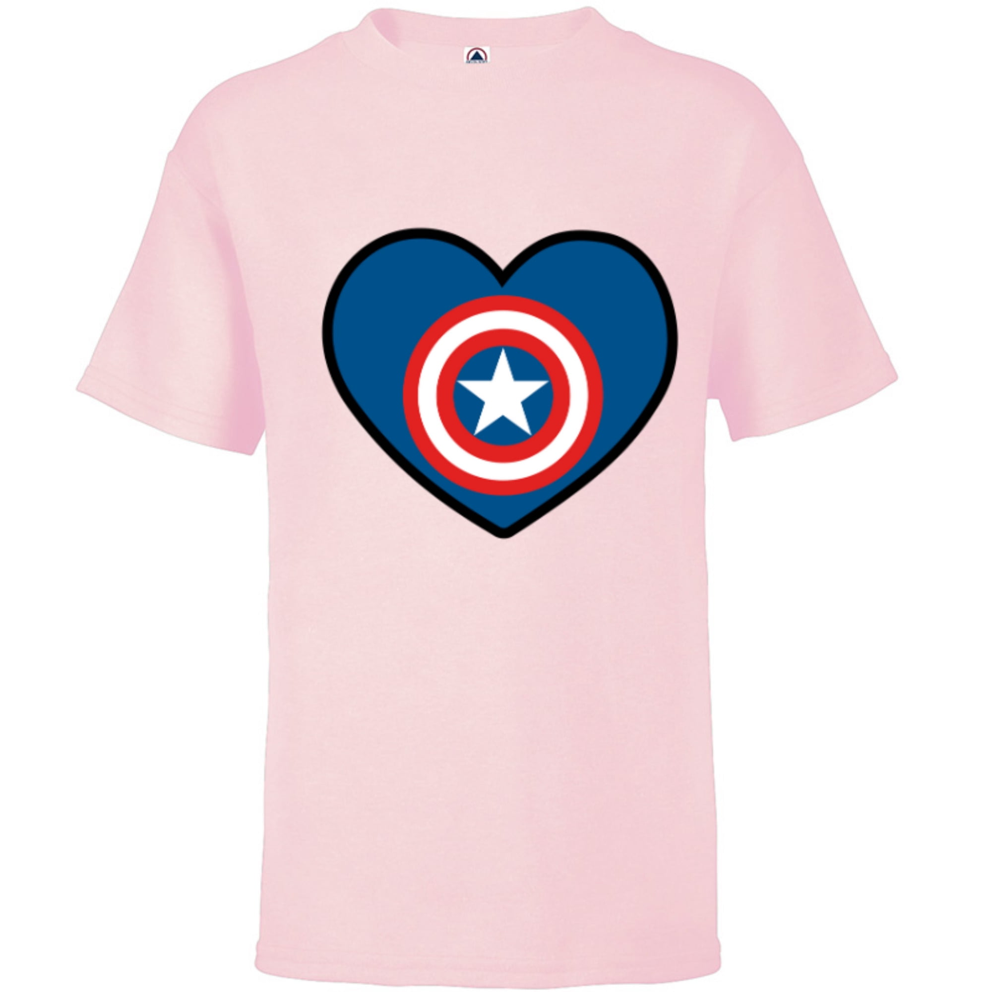 Marvel Captain America Avengers Heart Love Valentine’s Day - Short ...