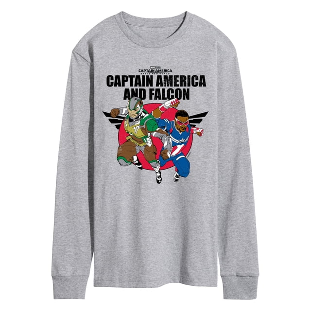 Marvel Captain America: Brave New World - Falcon Team Up - Men's Long ...