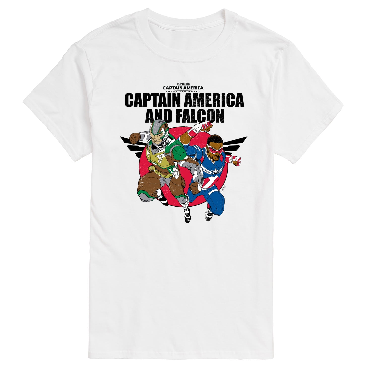 Marvel Captain America: Brave New World - Falcon Team Up - Men's Short ...