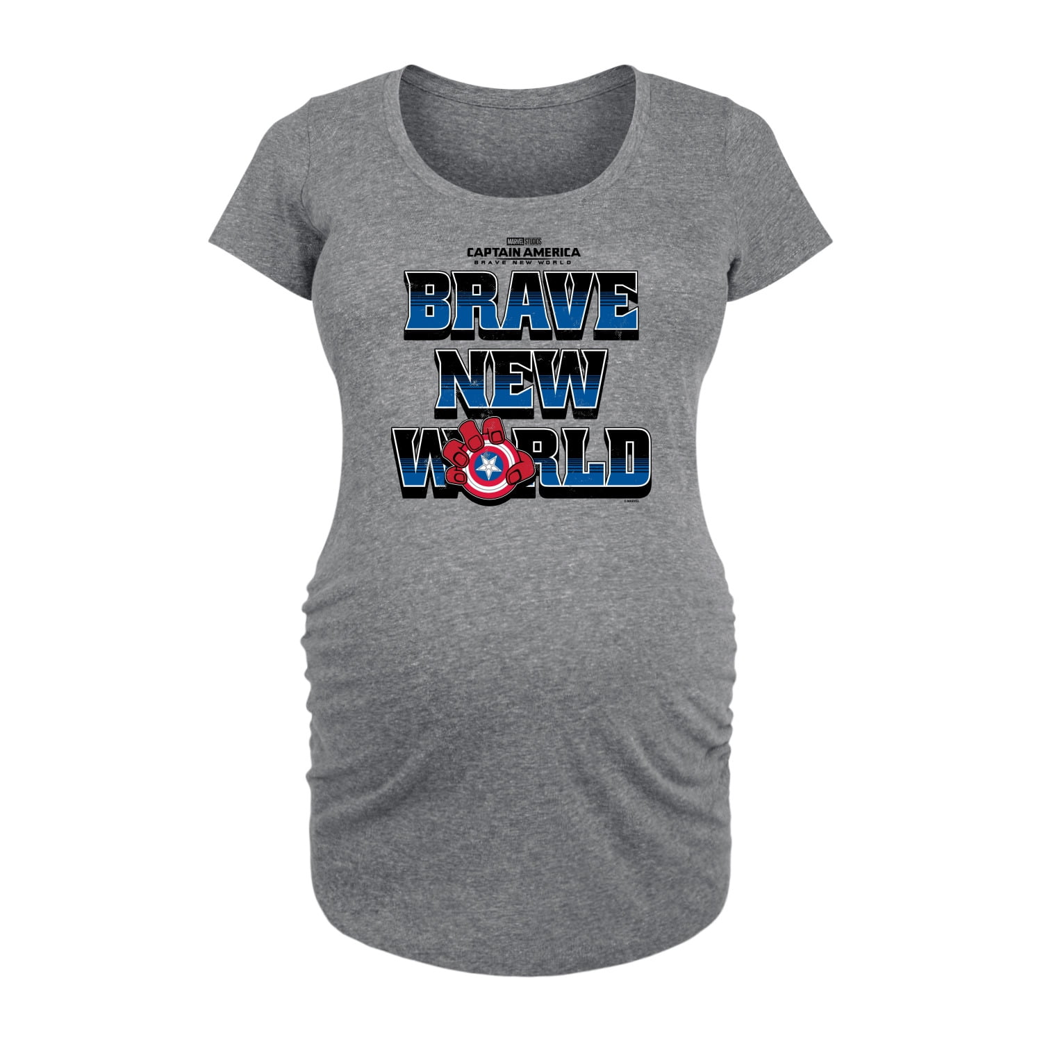 Marvel Captain America: Brave New World - Logo - Maternity Scoop Neck ...