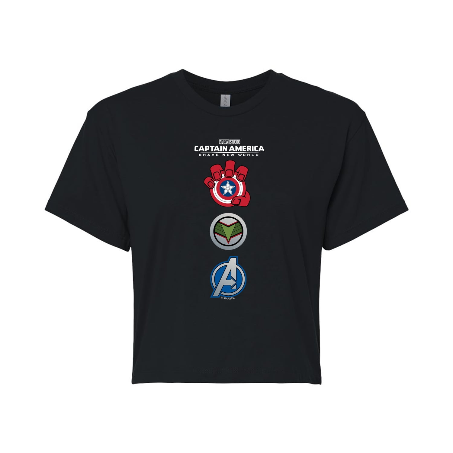 Marvel Captain America: Brave New World - Logo Super Hero Icon Stack ...