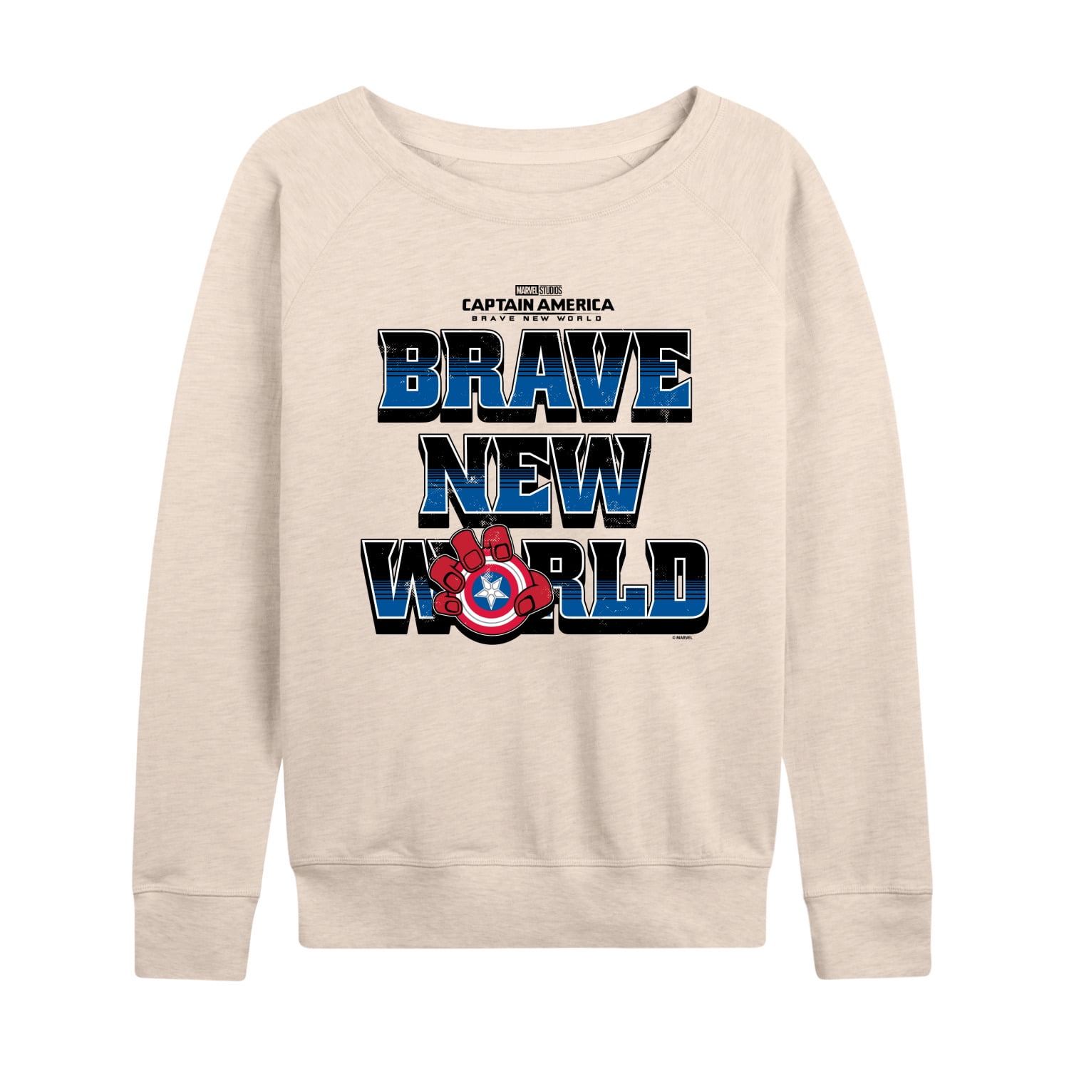 Marvel Captain America: Brave New World - Logo - Women's French Terry ...