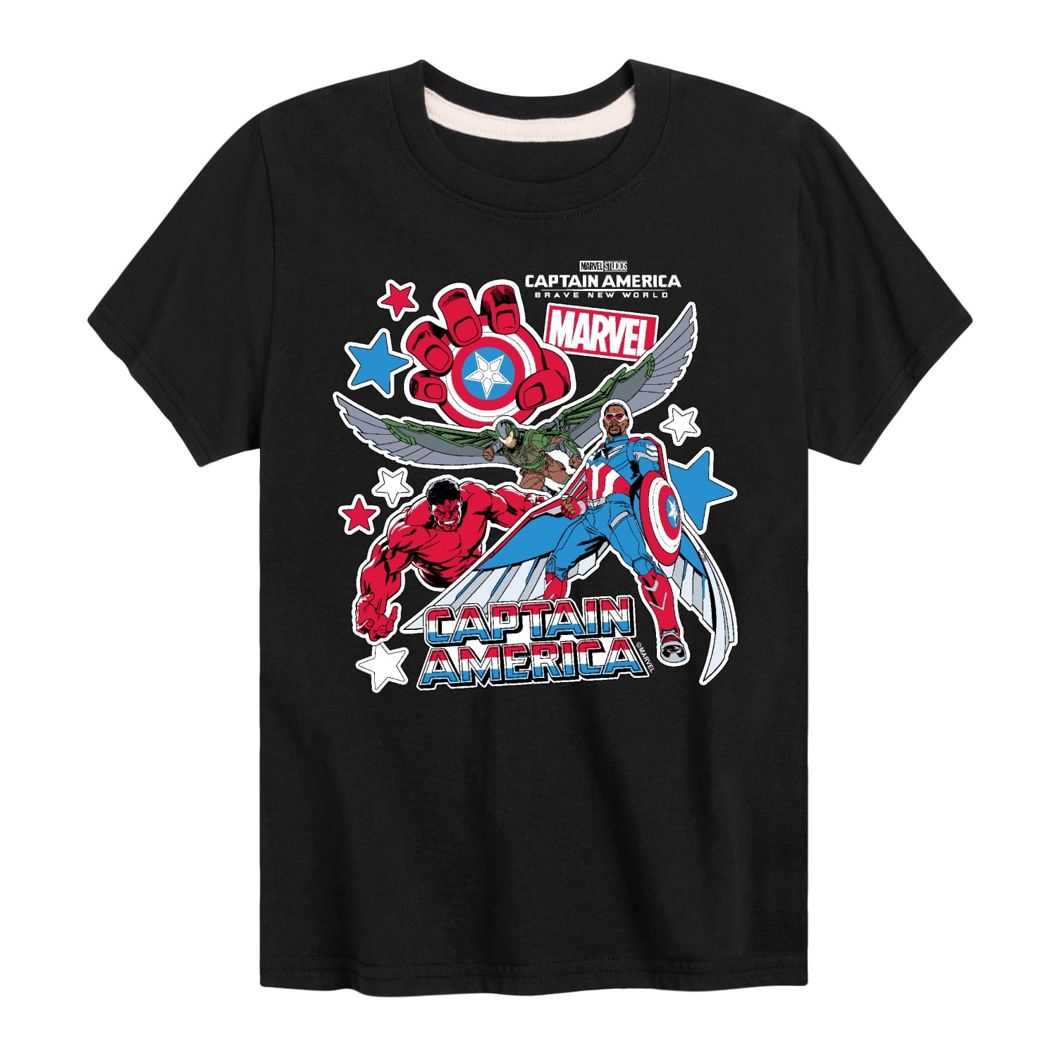 Marvel Captain America: Brave New World - Sticker Style - Toddler And ...