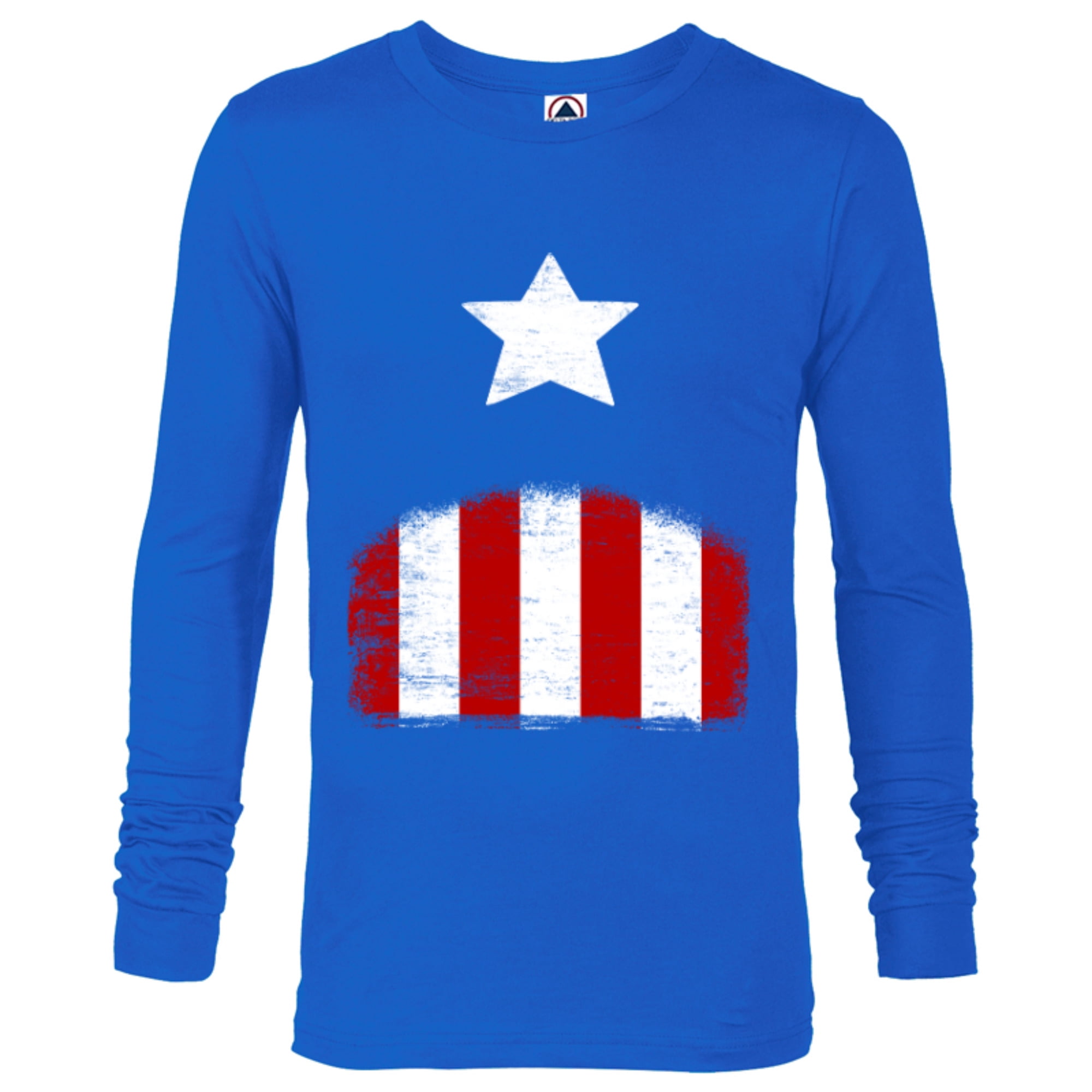 Marvel Captain America Classic Avengers Halloween Costume - Long Sleeve ...