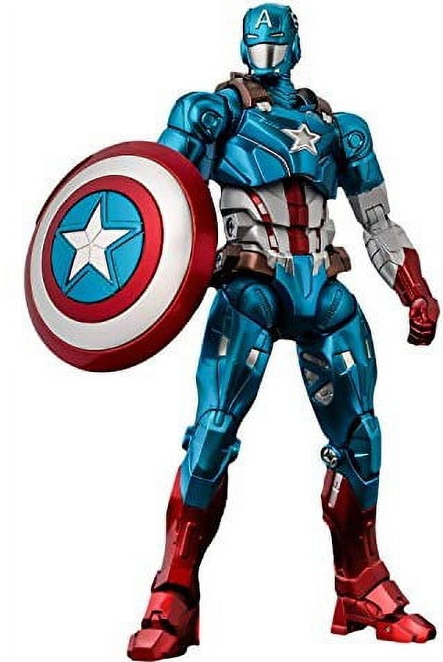 Marvel Captain America Collectible Action Figure (Fighting Armor ...
