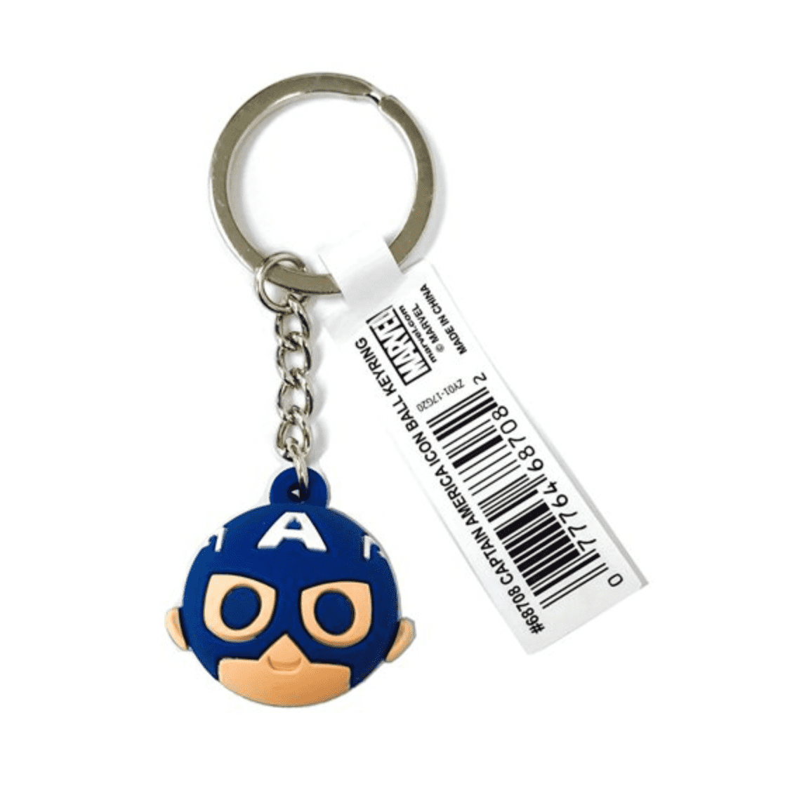 Marvel Captain America Icon Ball Key Ring Accessory - Walmart.com
