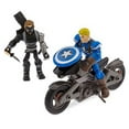 Marvel Captain America Motorcycle Set Toybox - Walmart.com