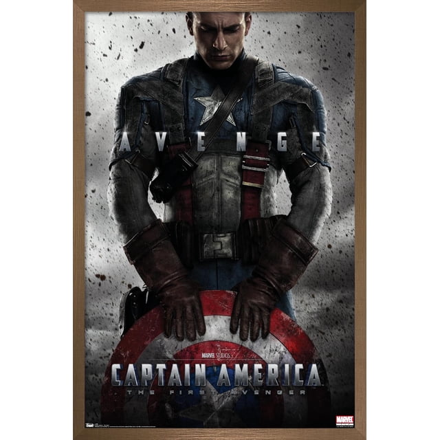 Marvel - Captain America - The First Avenger - One Sheet Wall Poster ...
