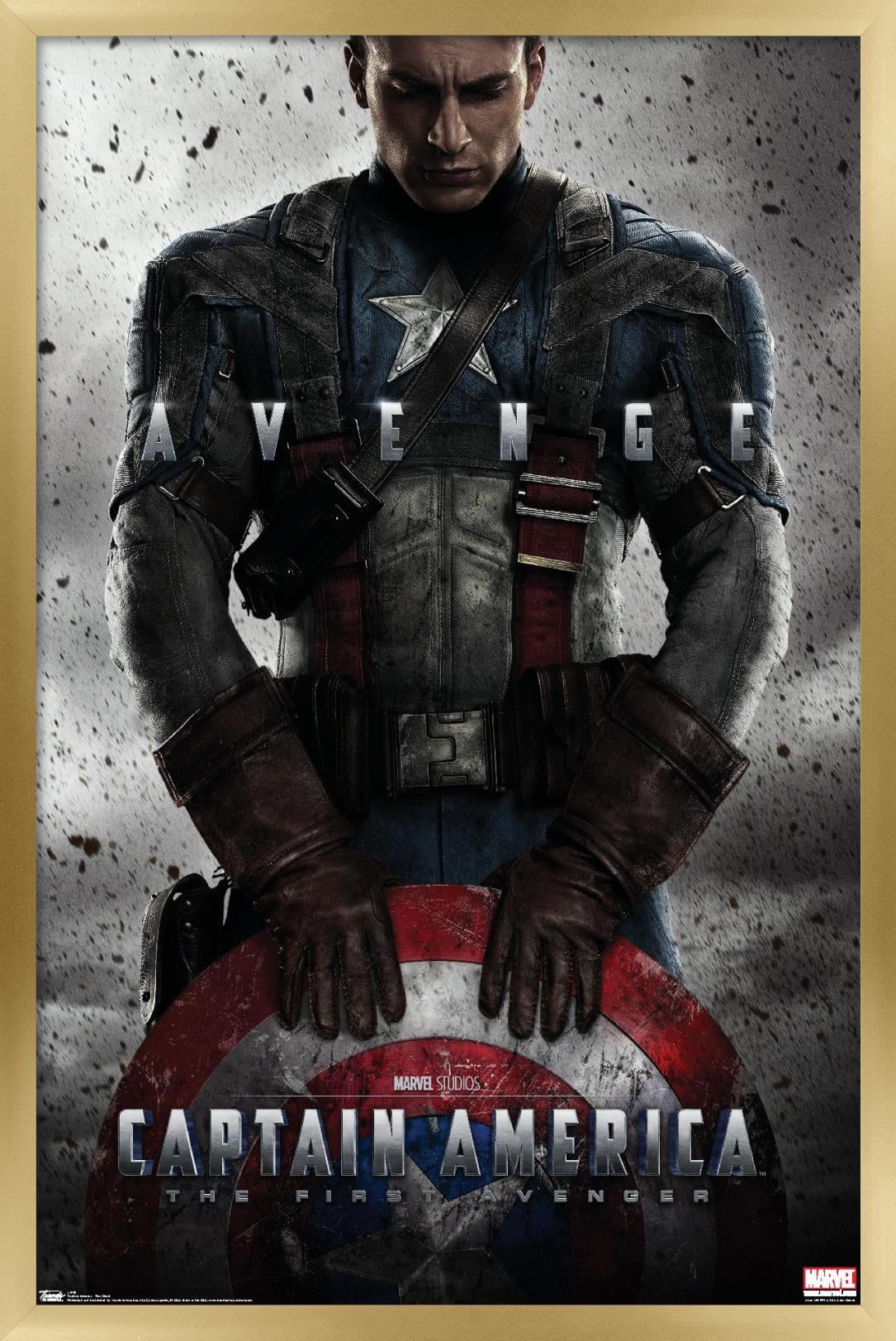 Marvel - Captain America - The First Avenger - One Sheet Wall Poster ...
