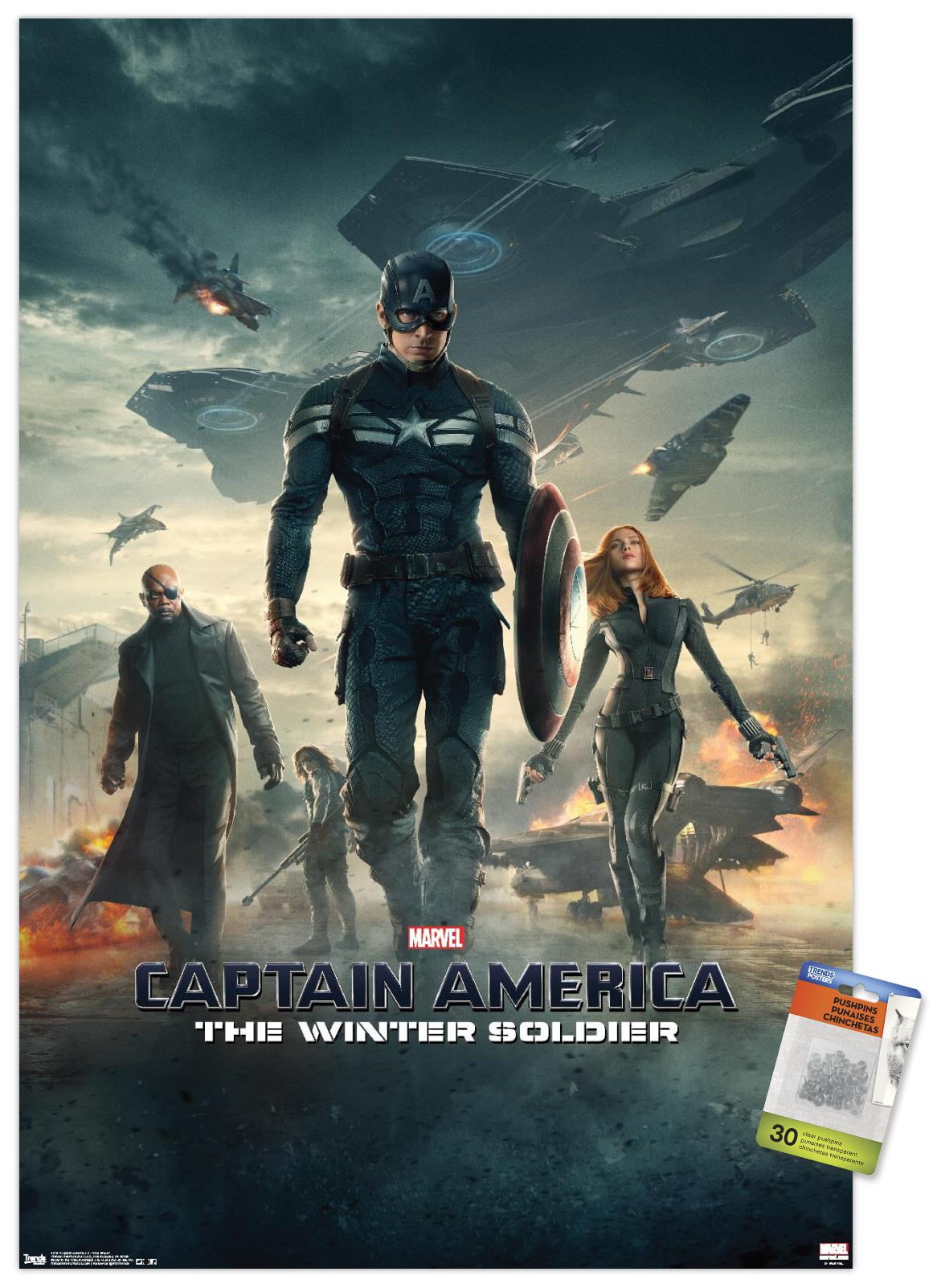 Captain America The Winter Soldier Character Posters Falcon, Winter